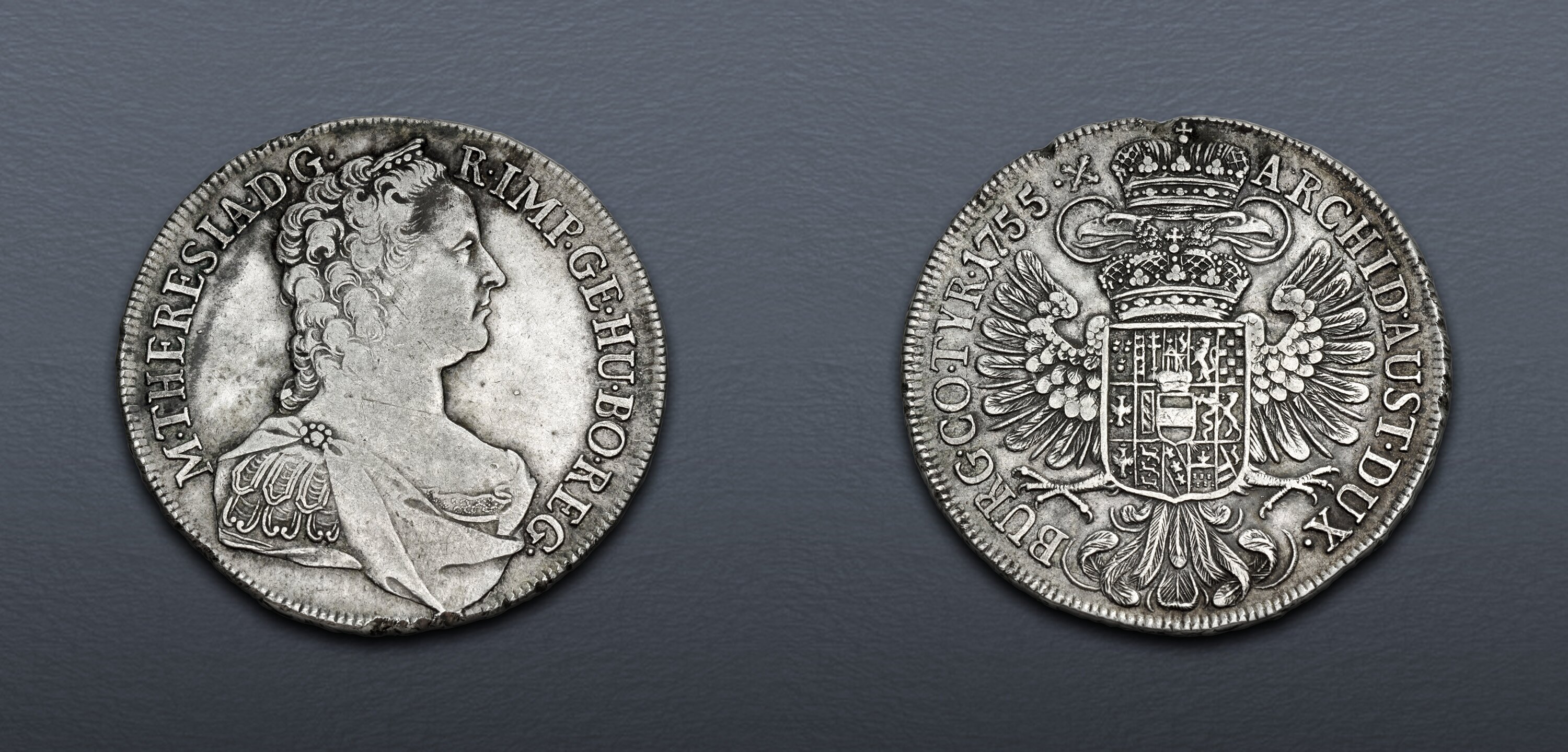 AUSTRIA, Holy Roman Empire. Maria Theresia. Empress, 1740-1780. AR ...