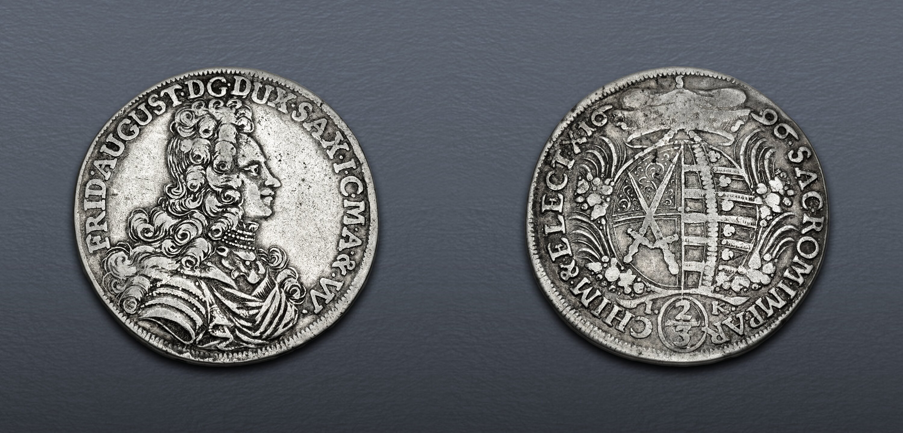 GERMANY, Sachsen (Duchy & Electorate). Friedrich August I der Starke ...