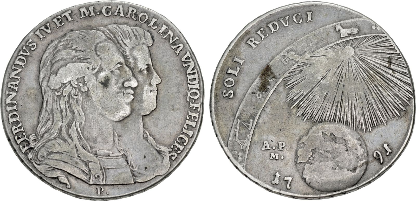 ITALY, Napoli (Kingdom). Ferdinando IV di Borbone. First reign, 1759 ...