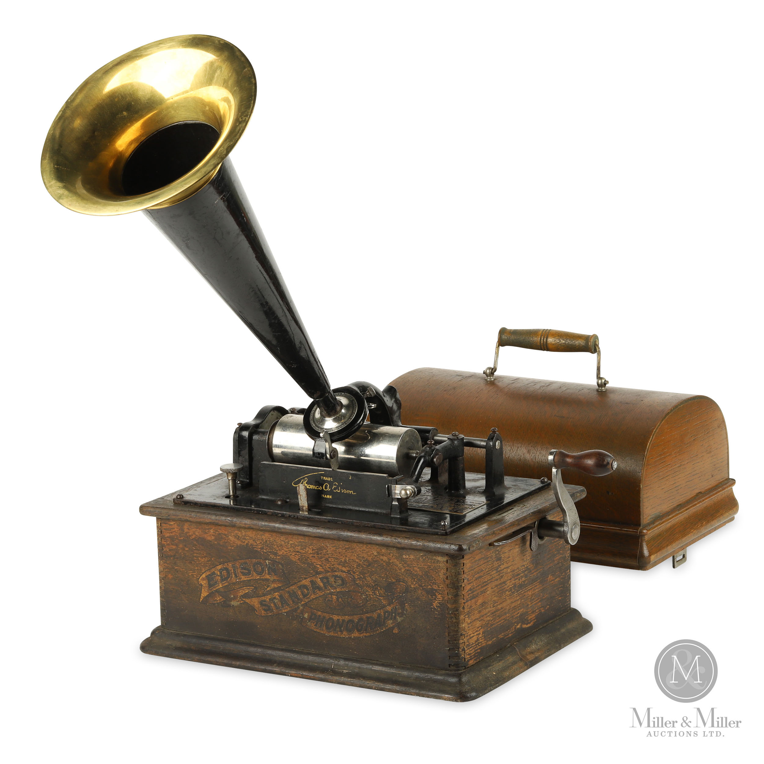 Edison Model A Standard Cylinder Phonograph | Barnebys