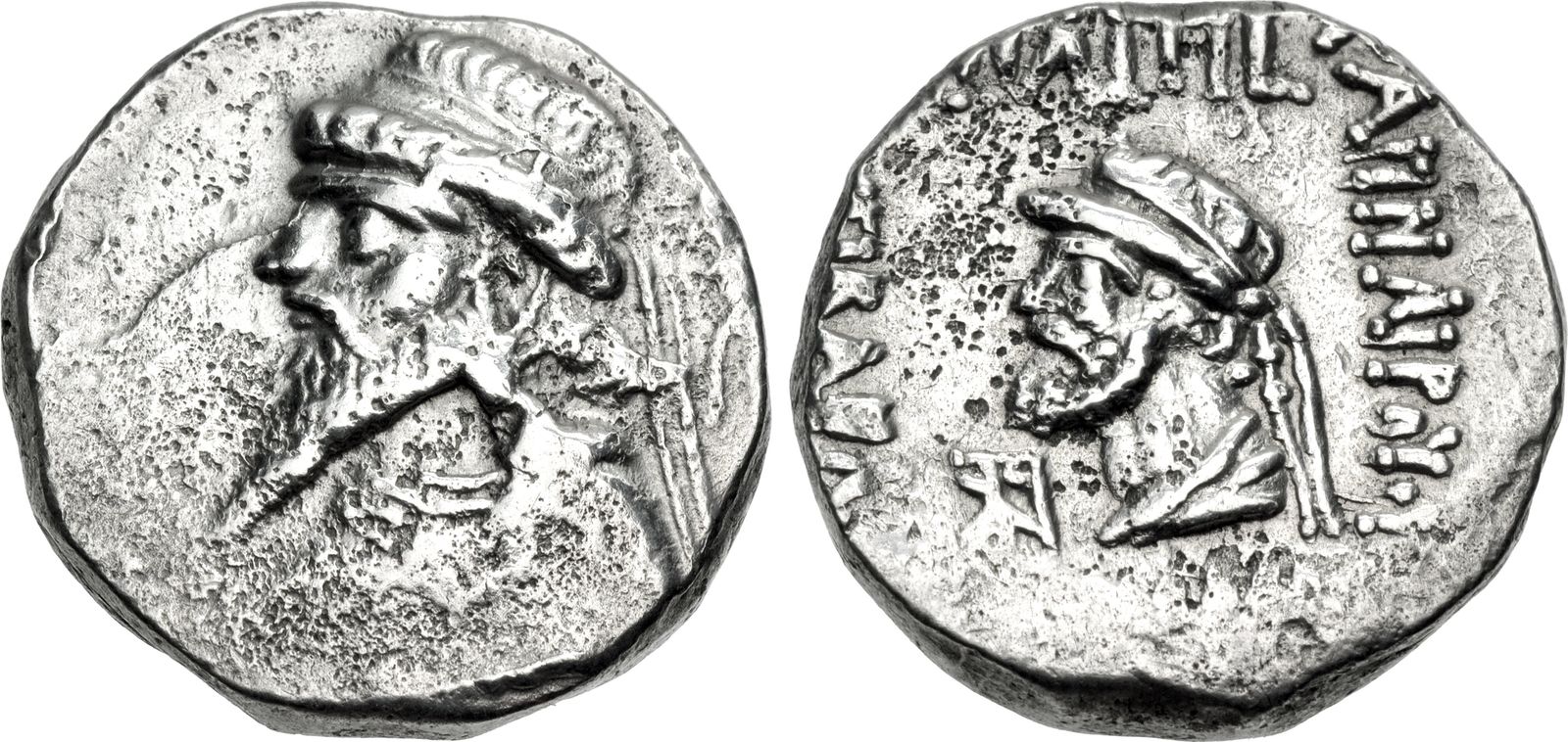 KINGS of ELYMAIS. Kamnaskires V. Circa 54/3-33/2 BC. AR Tetradrachm ...