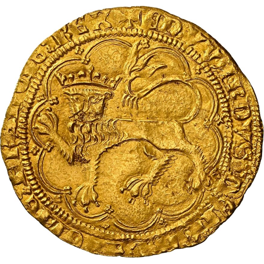 NGC MS64 | *Top Pop* | Anglo-Gallic, Edward III (1327-1377), Third ...