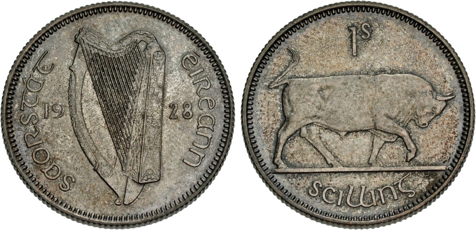 IRELAND, Irish Free State. 1922-1937. Proof Set. London mint. Dated ...