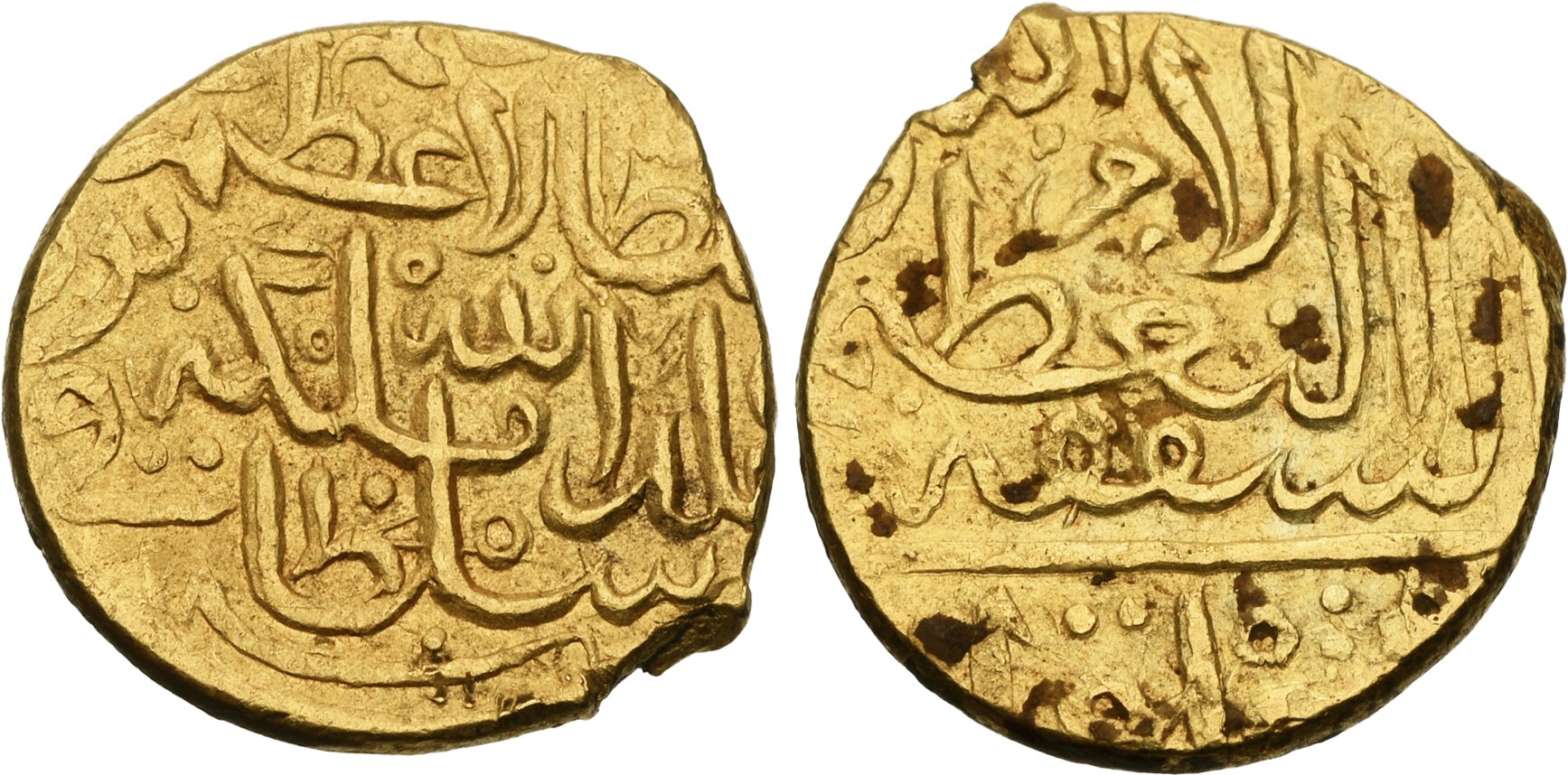 Aq Qoyunlu. Rustam. AH 897-902 / AD 1492-1497. AV Ashrafi (14.3mm, 3.38 ...