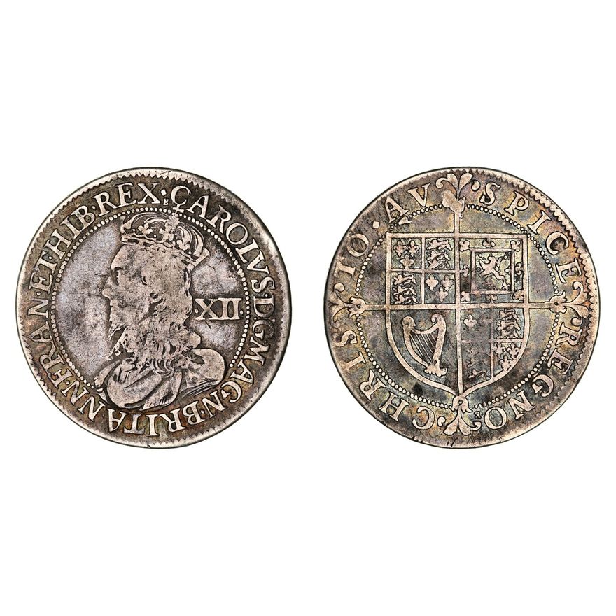 Charles I (1625-1649), Briot's First Milled Coinage, Shilling, 1631 ...