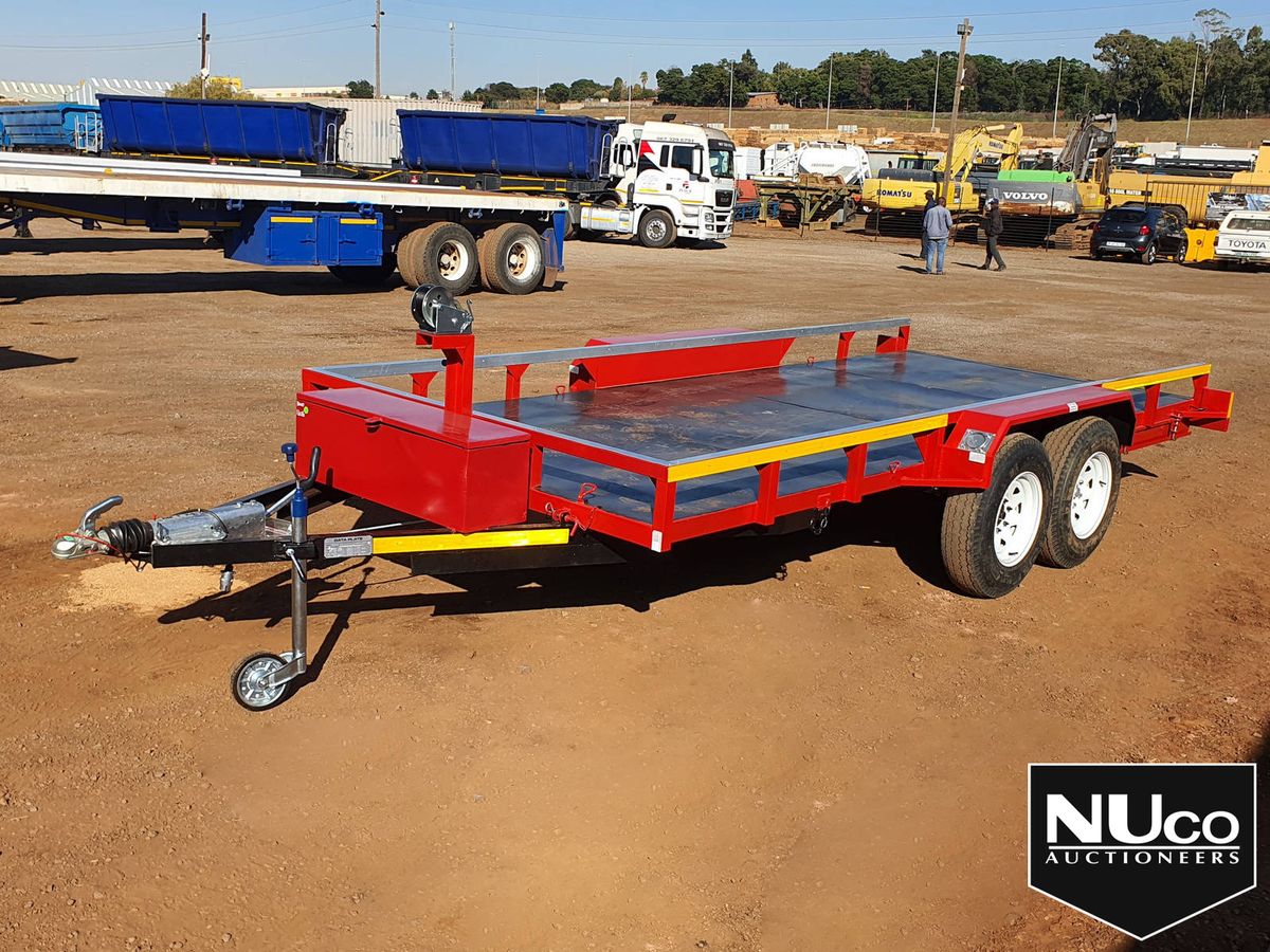 2021 DOUBLE AXLE BREAKNECK CAR TRAILER | NUco Auctioneers