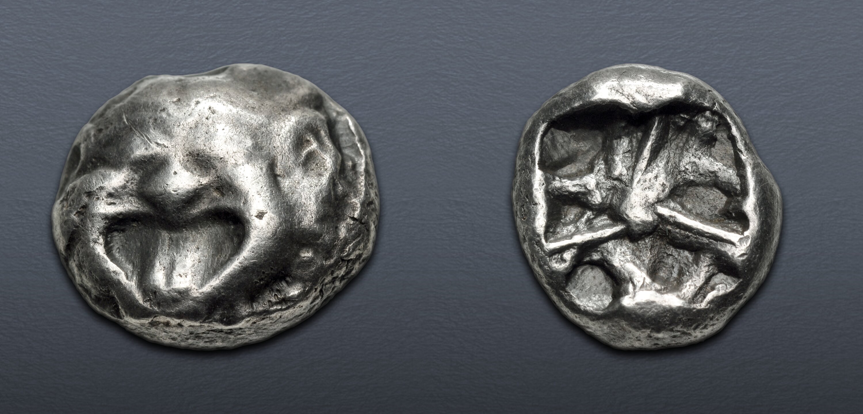MYSIA, Parion. 5th century BC. AR Drachm (12mm, 3.94 g). Good VF ...