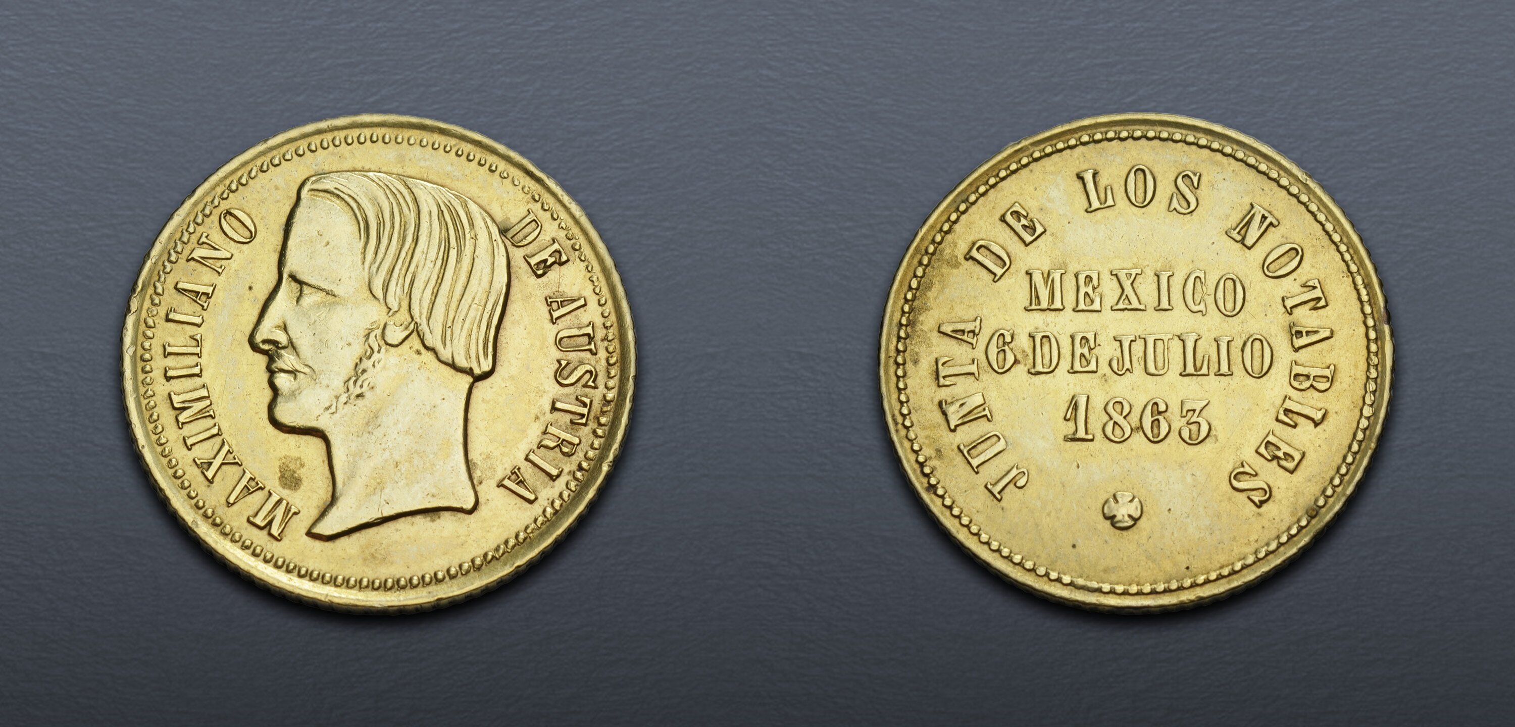 MEXICO, Second Mexican Empire. Maximilian I von Habsburg. 1864-1867 ...