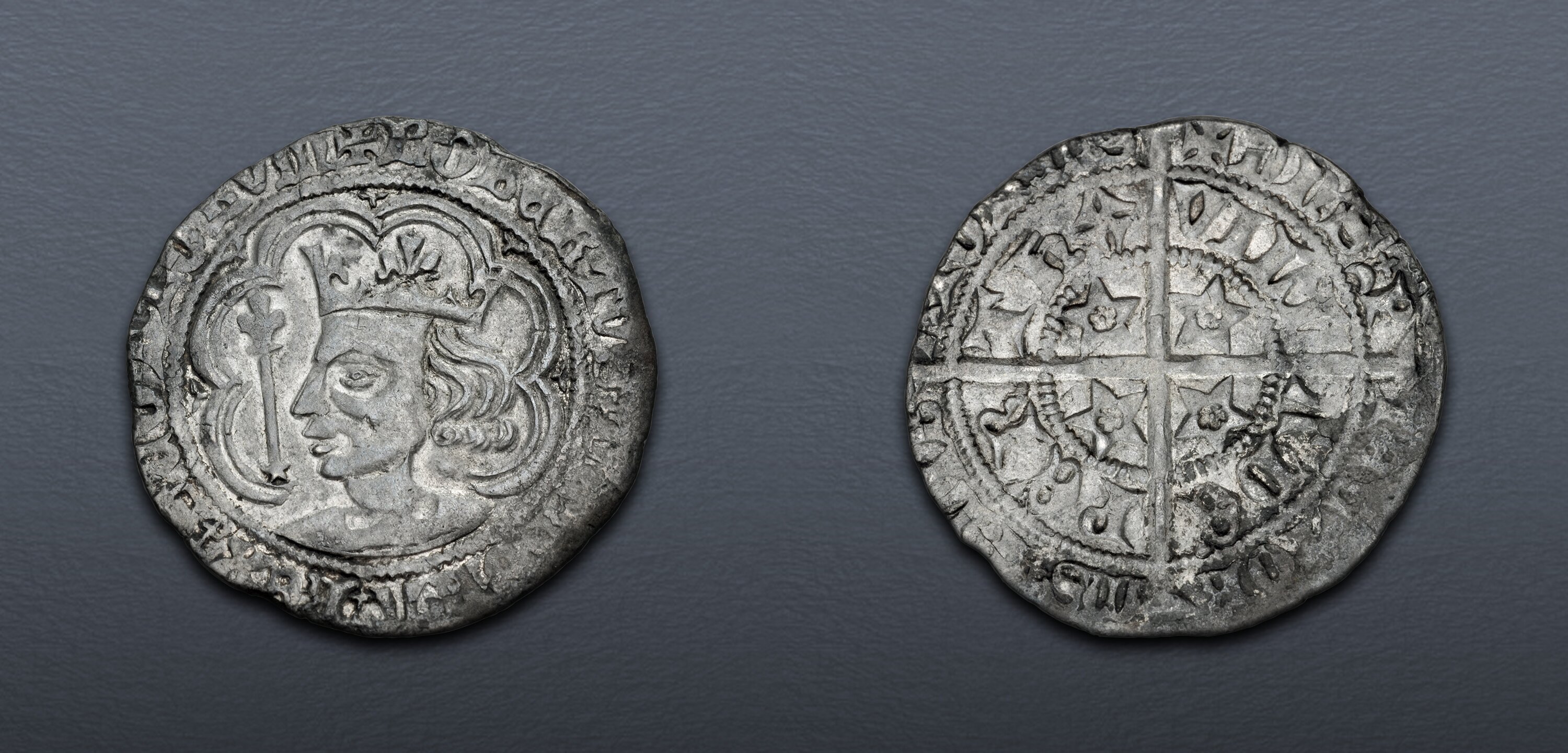 SCOTLAND. Robert II. 1371-1390. AR Groat (26mm, 3.92 g, 3h). Perth mint ...