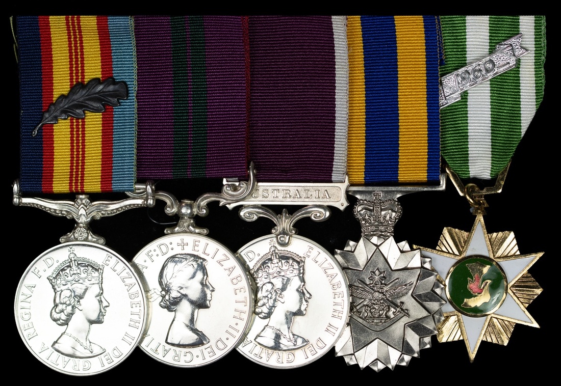 The campaign group of five awarded to Warrant Officer Class II K. A ...