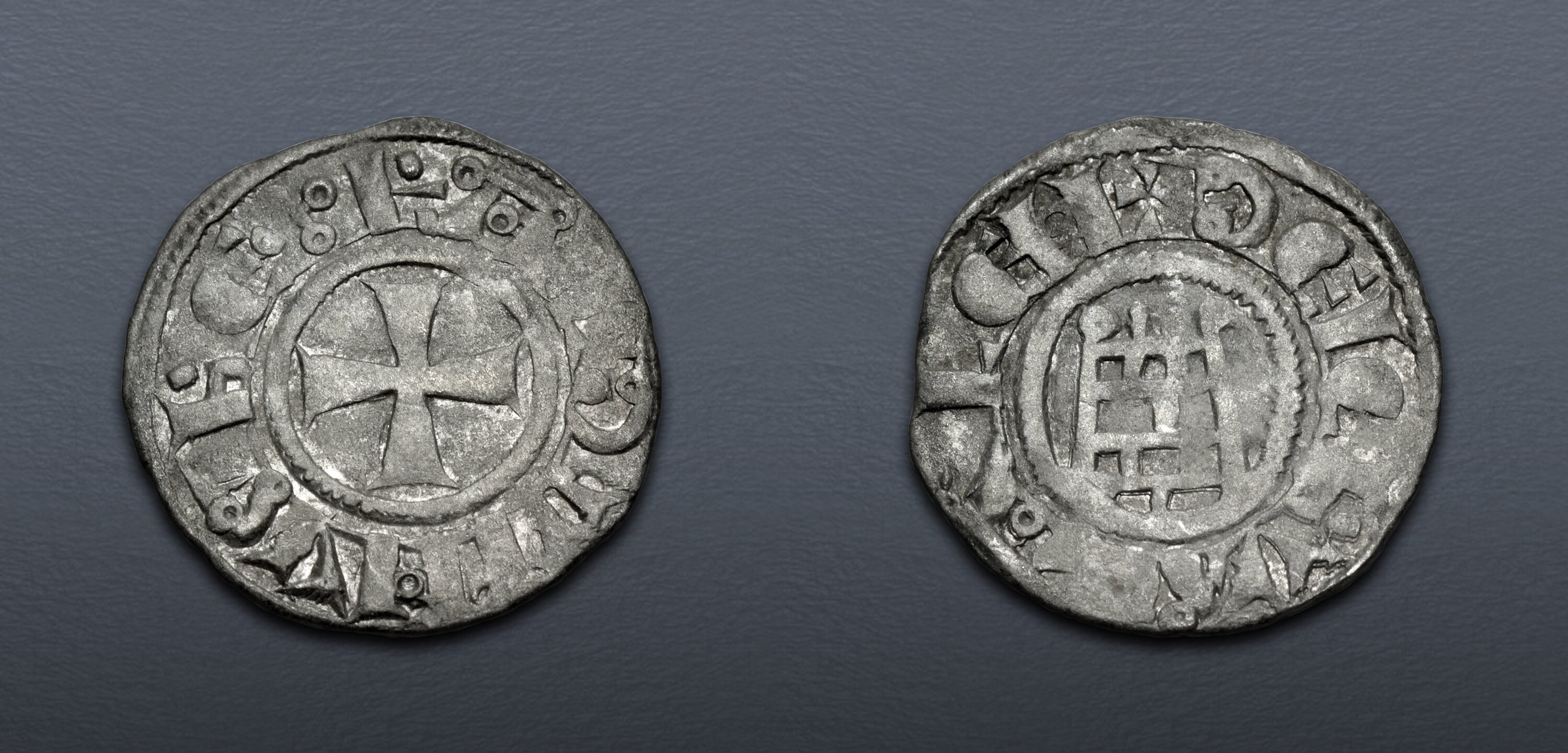 CRUSADERS, Latin Kingdom of Jerusalem. Baldwin III. 1143-1163. BI ...