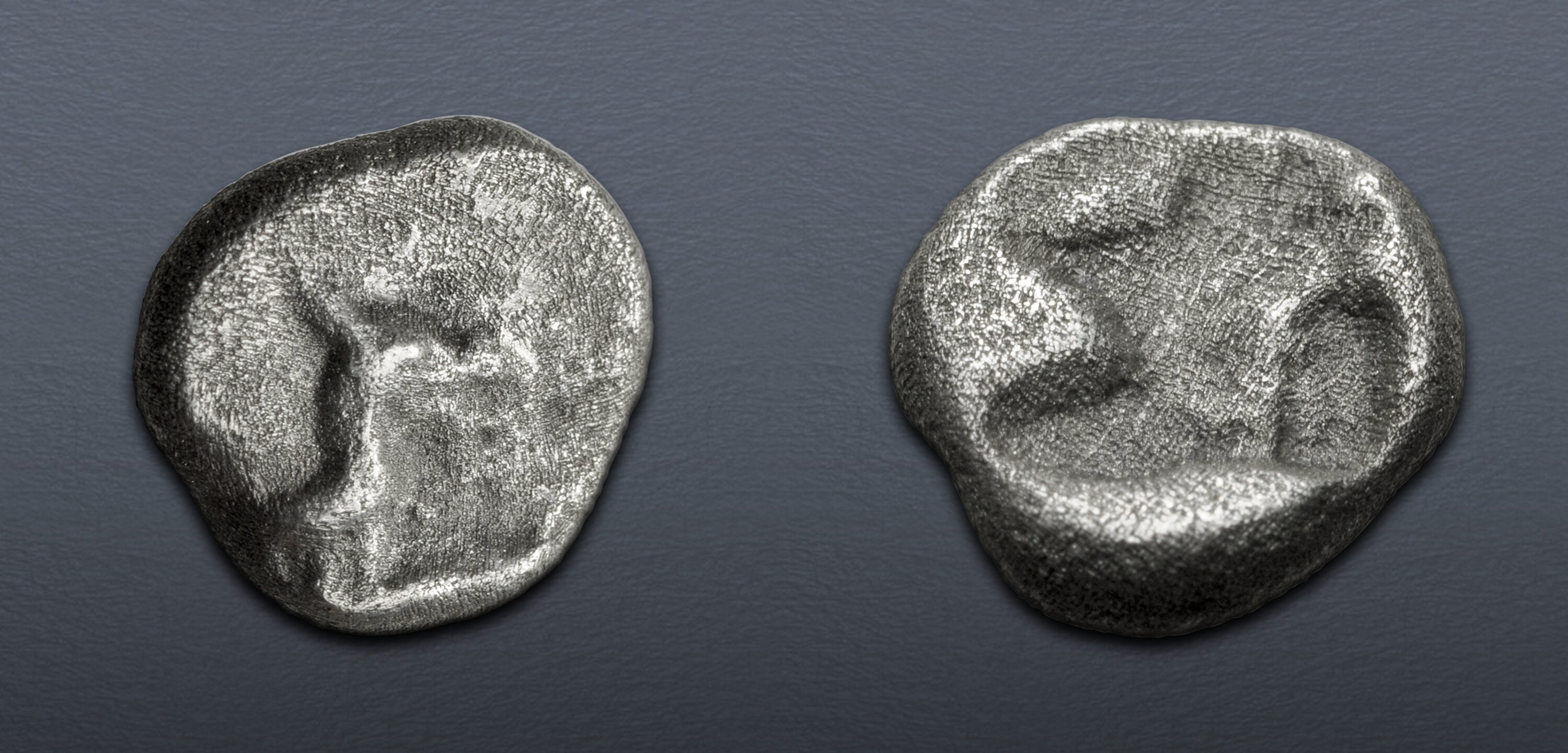MYSIA, Kyzikos. Circa 550-450 BC. AR (7.5mm, 0.62 g). Good Fine ...