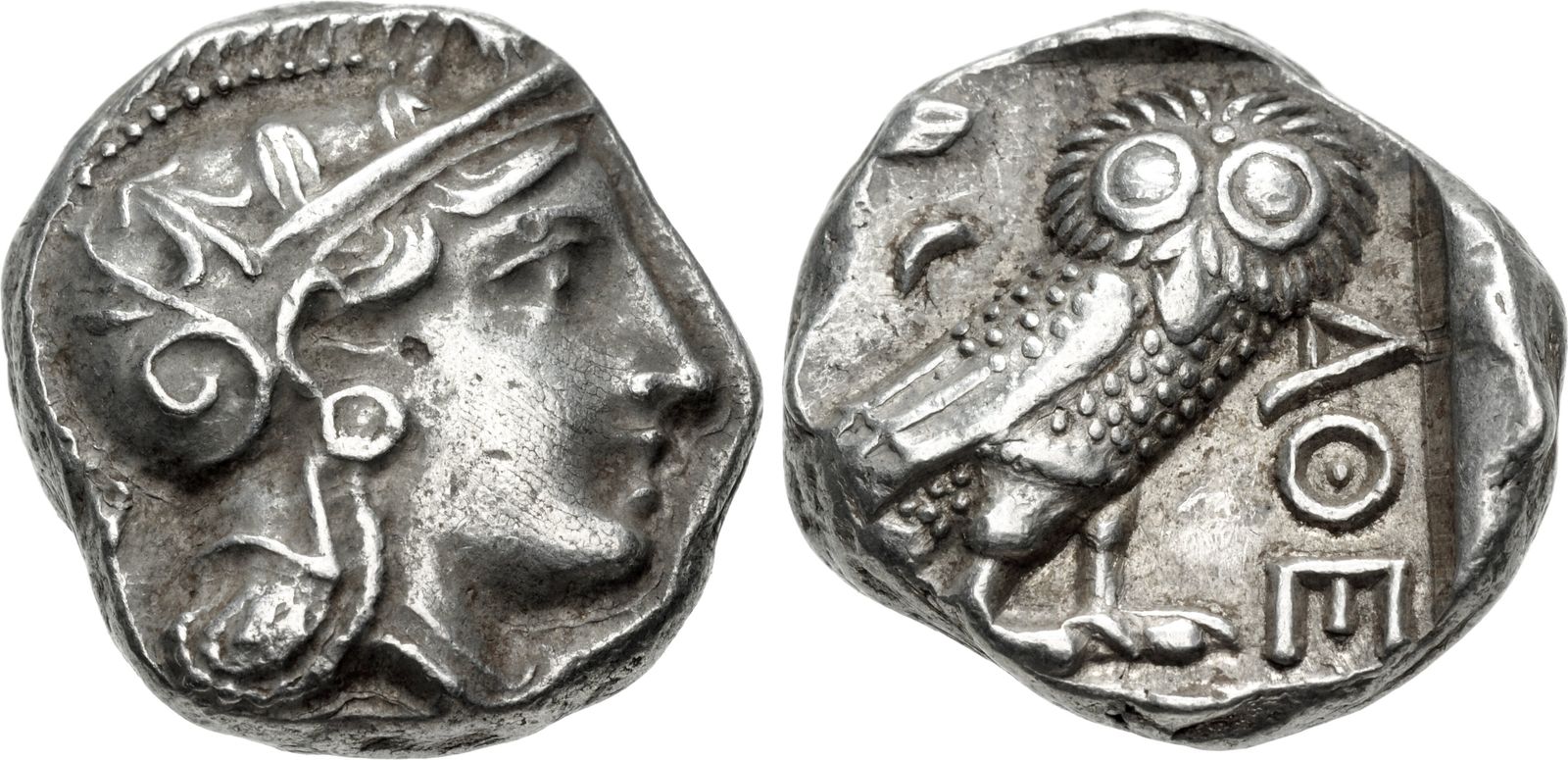 ATTICA, Athens. Circa 353-294 BC. AR Tetradrachm (22.5mm, 17.15 g, 9h ...