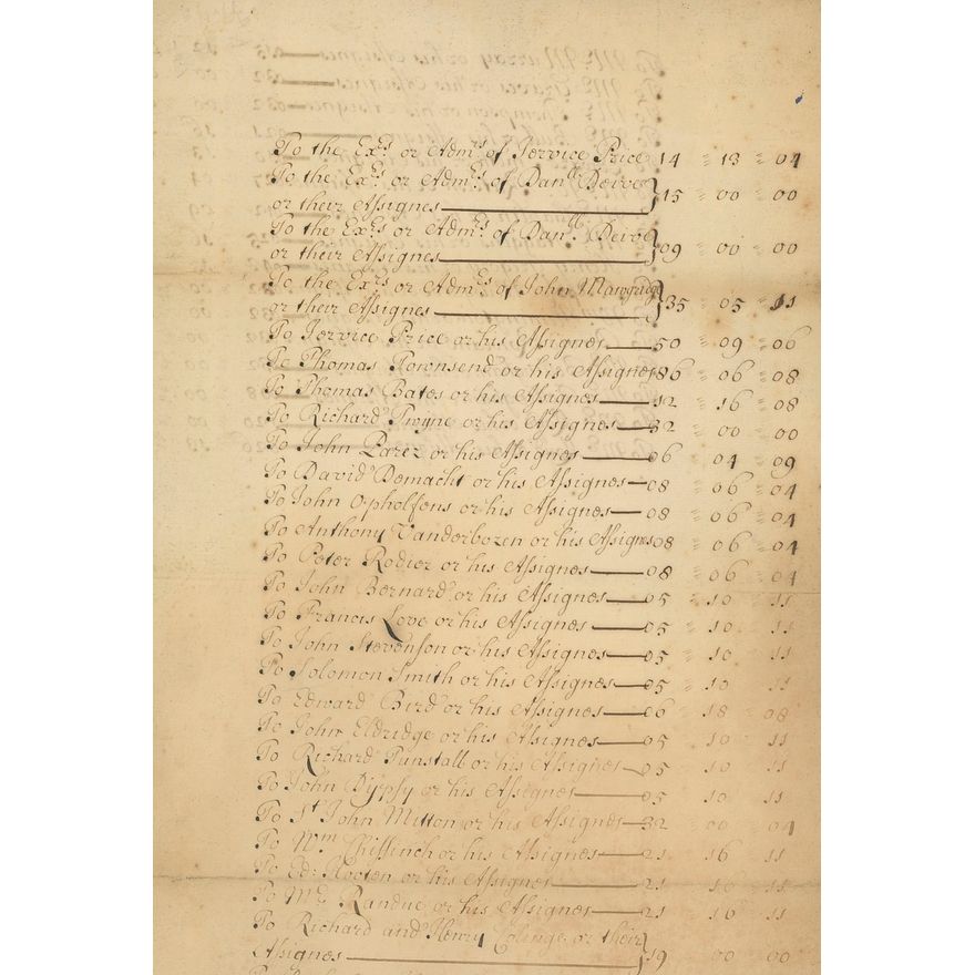 Great Britain 1600-1800 a large collection of papers, copies and record ...