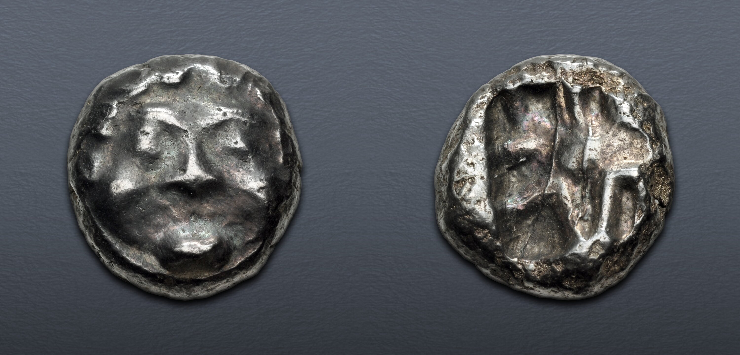 MYSIA, Parion. 5th century BC. AR Drachm (12mm, 3.35 g). VF ...