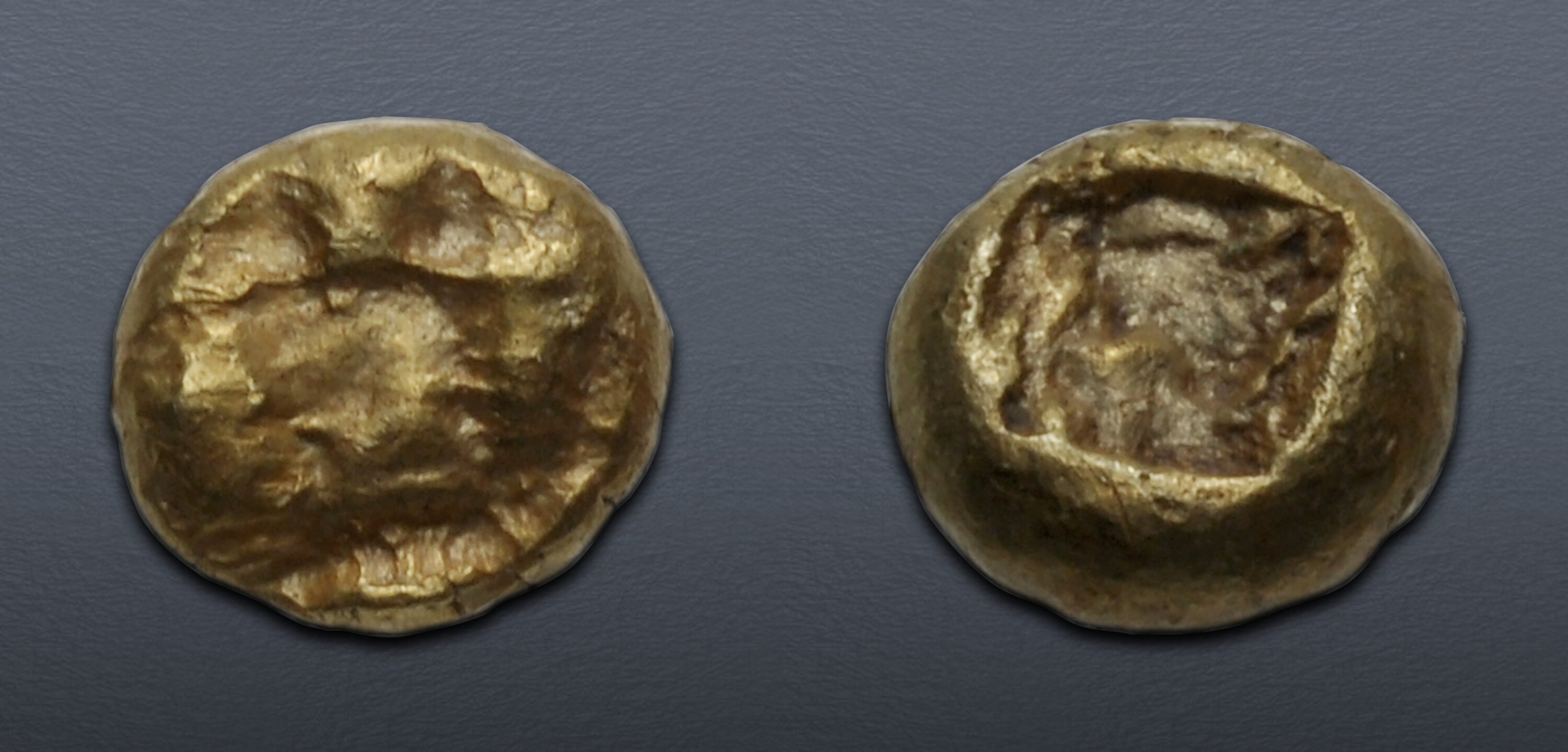 IONIA, Uncertain. Circa 600-550 BC. EL Myshemihekte – Twenty-fourth ...