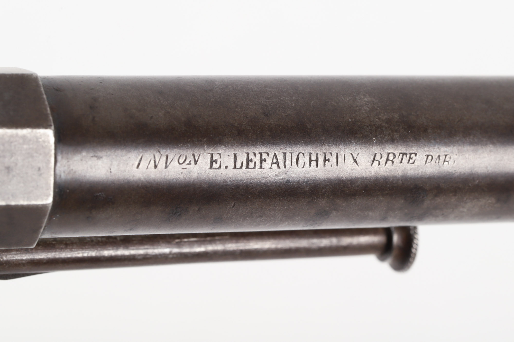 Lefaucheux M1854 Pinfire Revolver in U.S. Union Army Purchase Range ...