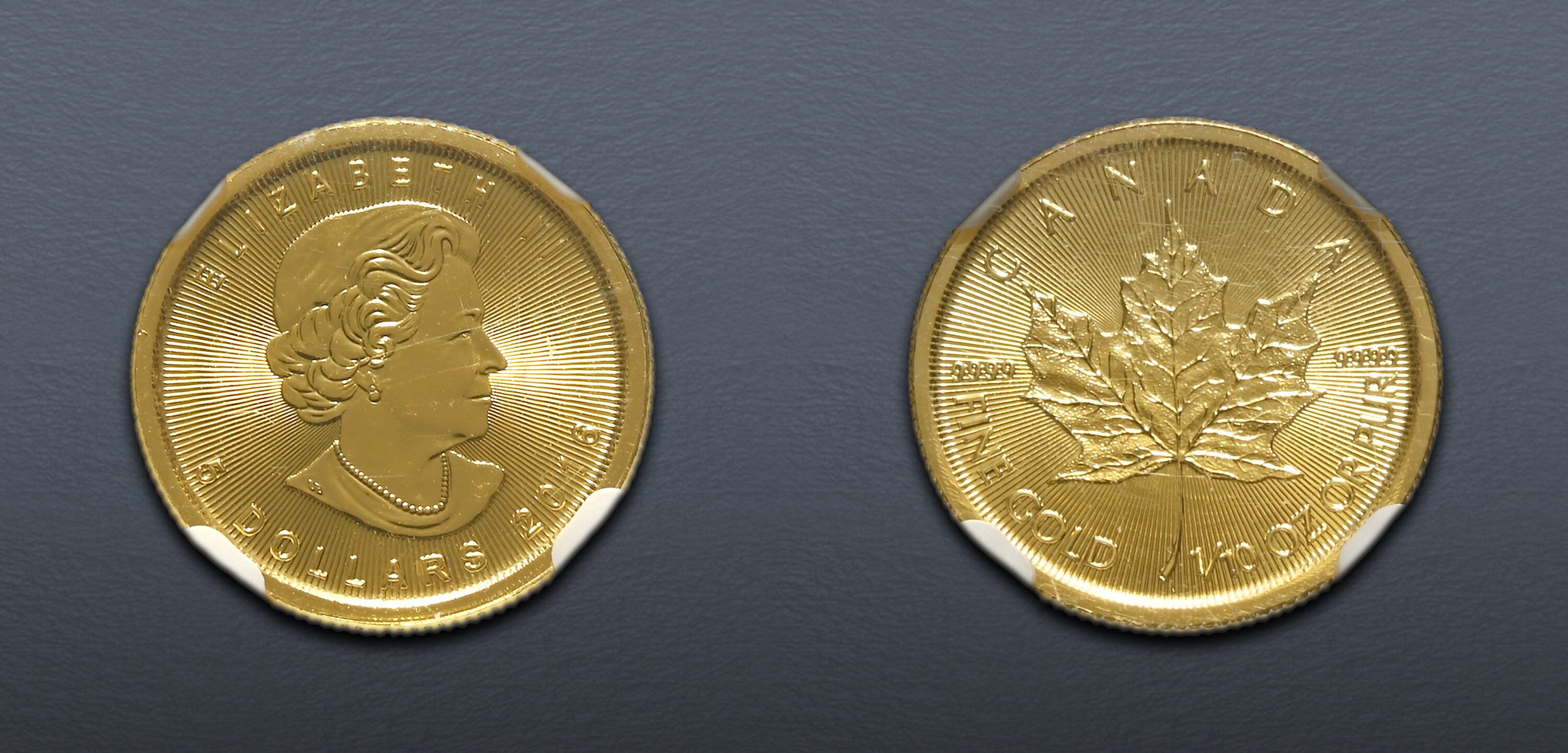 CANADA. Elizabeth II. 1952-2022. AV 5 Dollars (16mm, 12h). Ottawa mint ...