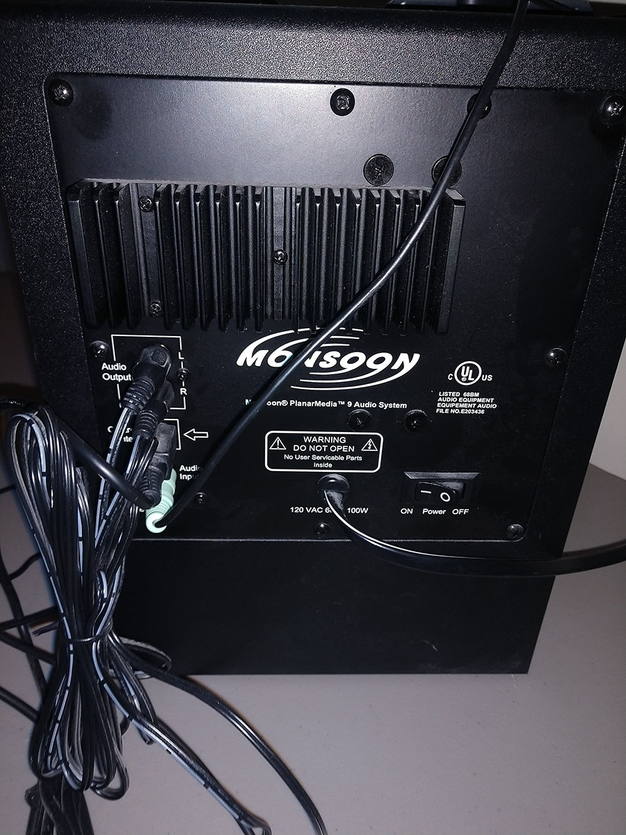 Reviving a pair of Monsoon PlanarMedia speaker satellites, without the ...