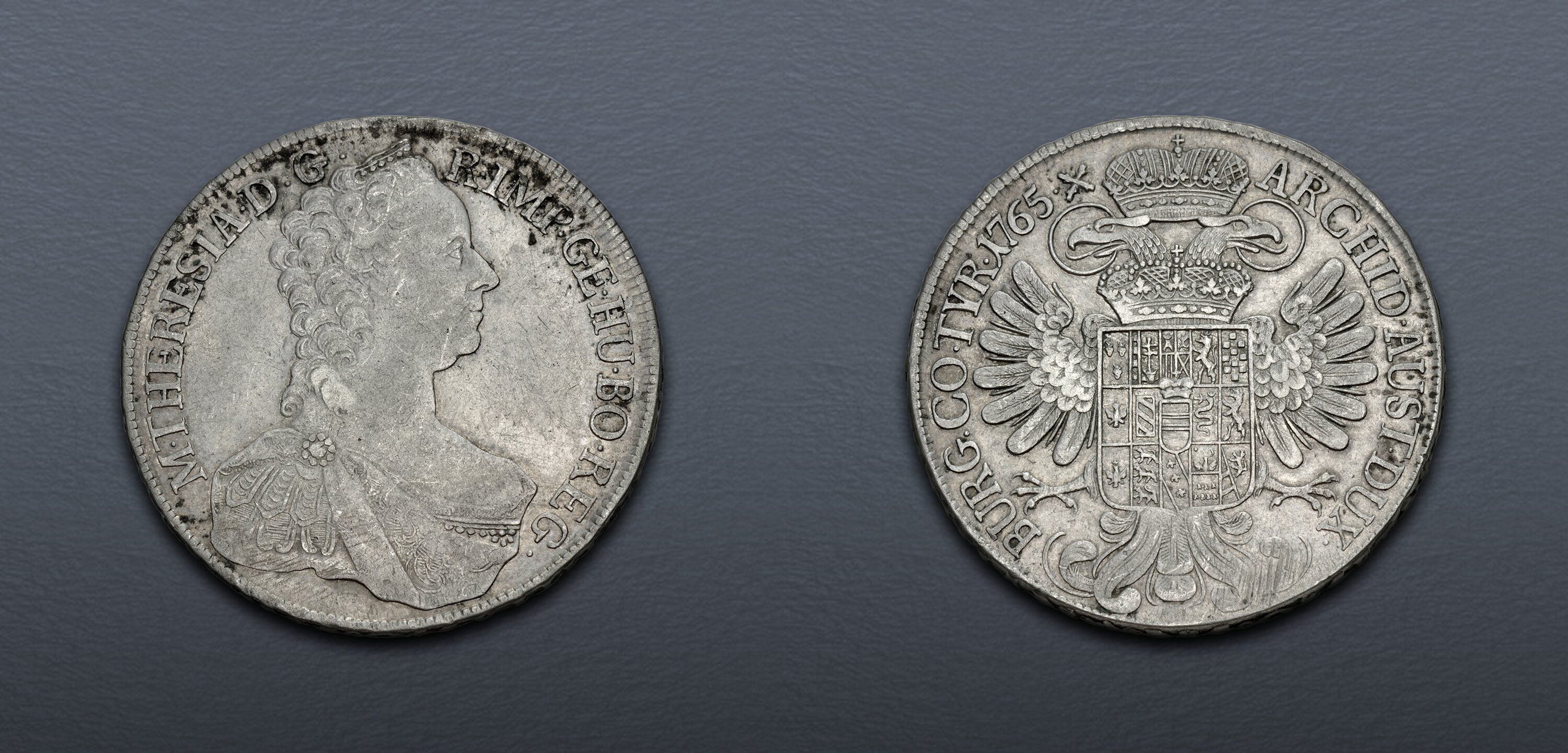 AUSTRIA, Holy Roman Empire. Maria Theresia. Empress, 1740-1780. AR ...