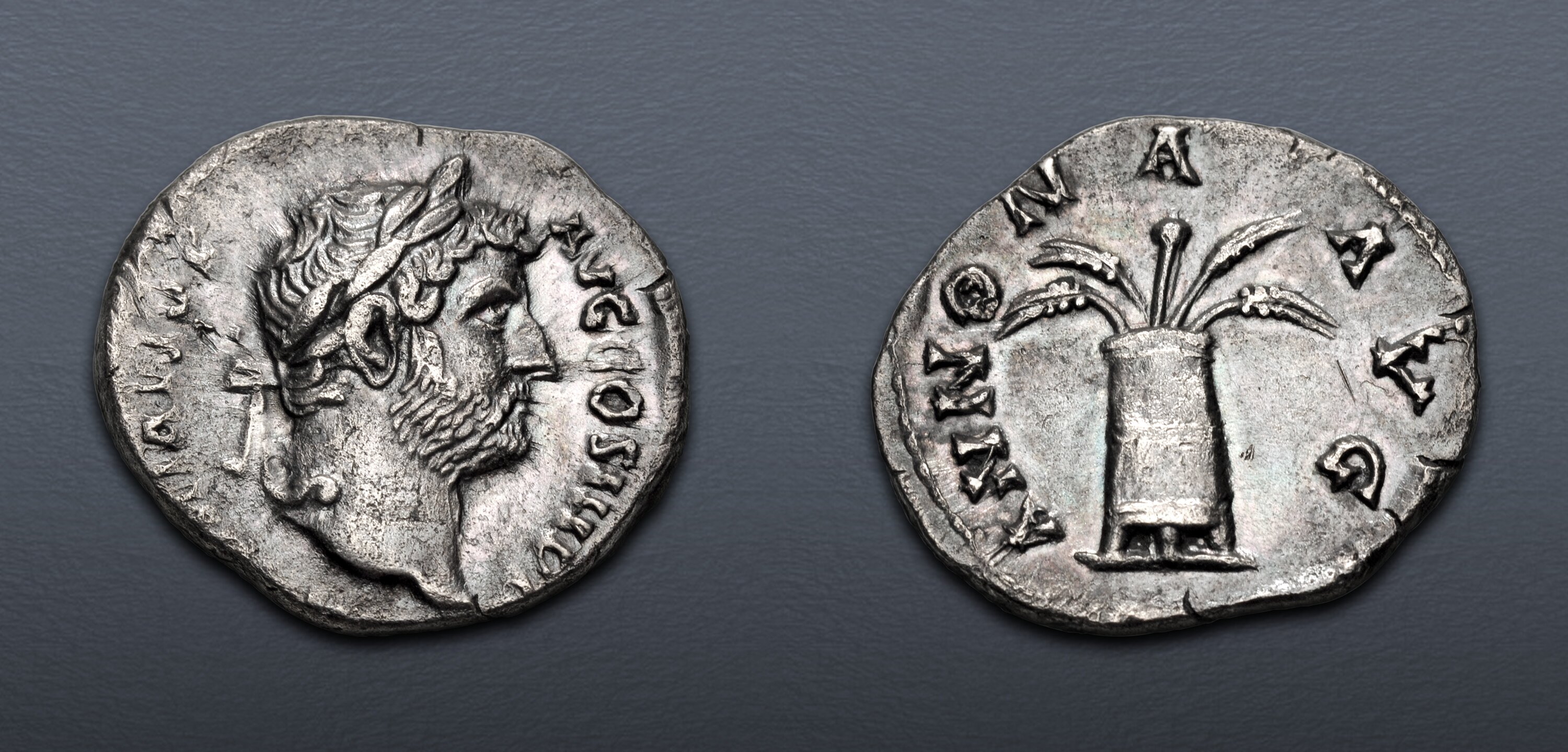 Hadrian. AD 117-138. AR Denarius (18mm, 3.34 g, 6h). Rome mint. Struck ...