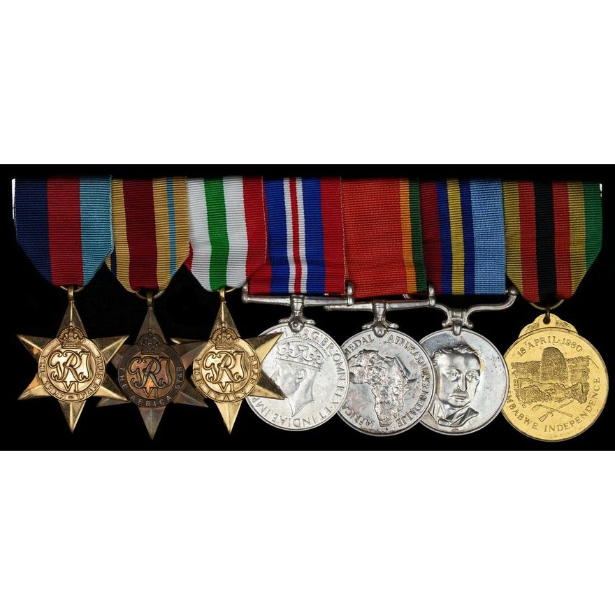 Seven: J. A. Oberholzer, South African and Rhodesian Forces 1939-45 ...