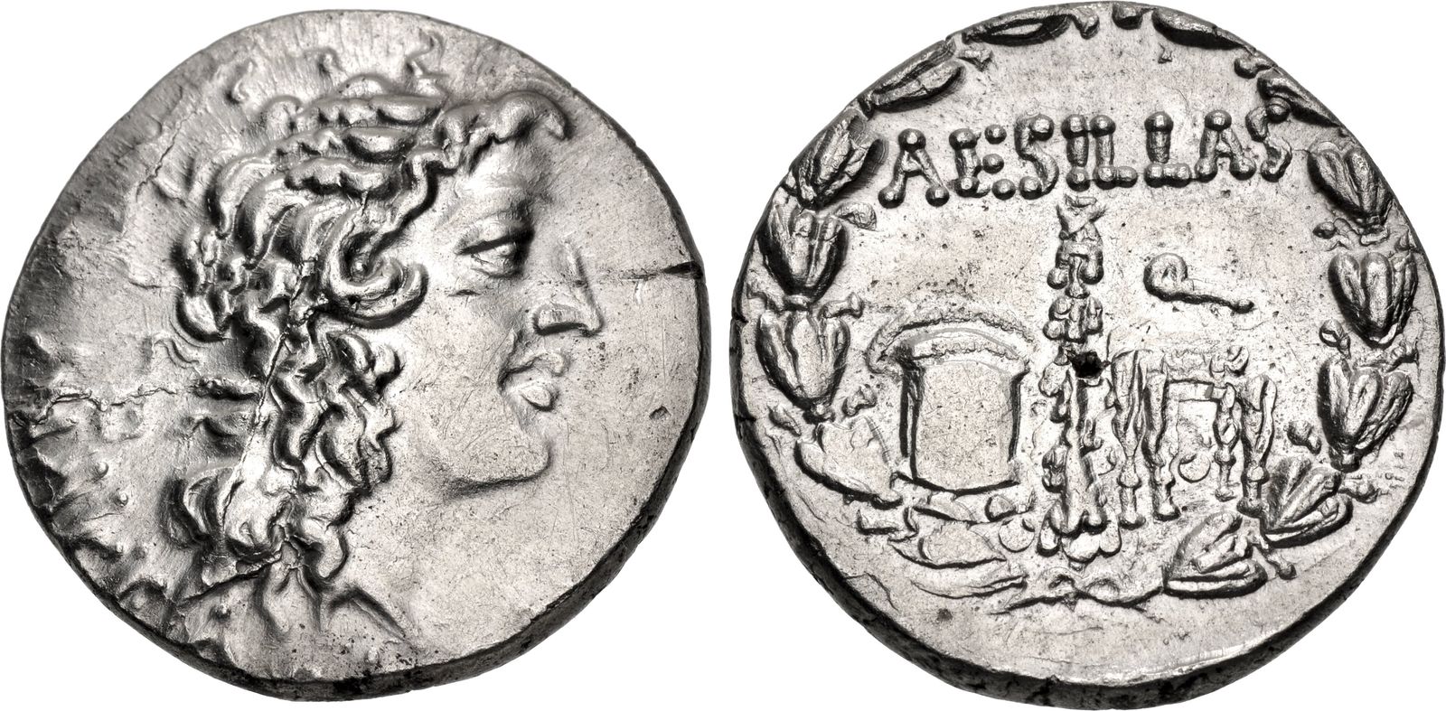 MACEDON, Roman Republican period. Aesillas. Quaestor, circa 95-70 BC ...