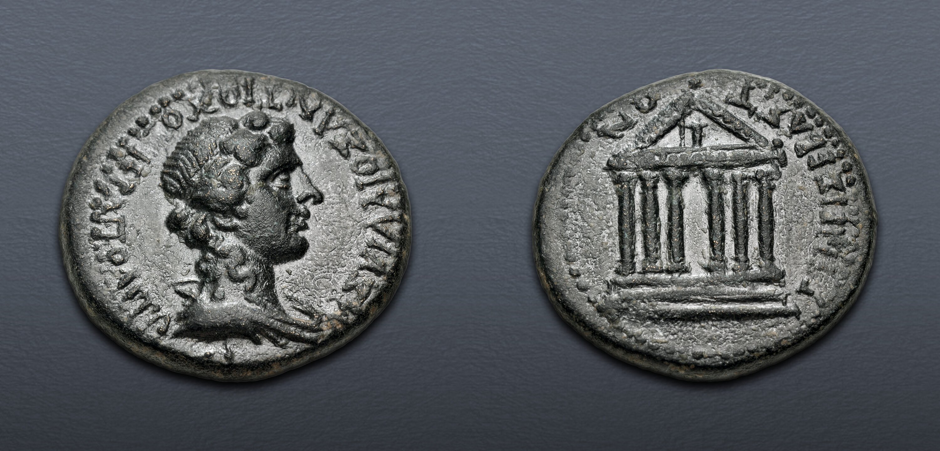 PHRYGIA, Hierapolis. temp. Claudius. AD 41-54. Æ (21mm, 6.75 g, 12h ...