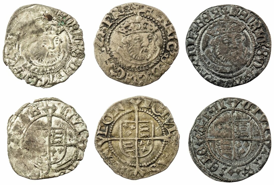 Henry VIII (1509-1547), Third Coinage, 1544-1547, Halfgroat, Tower ...
