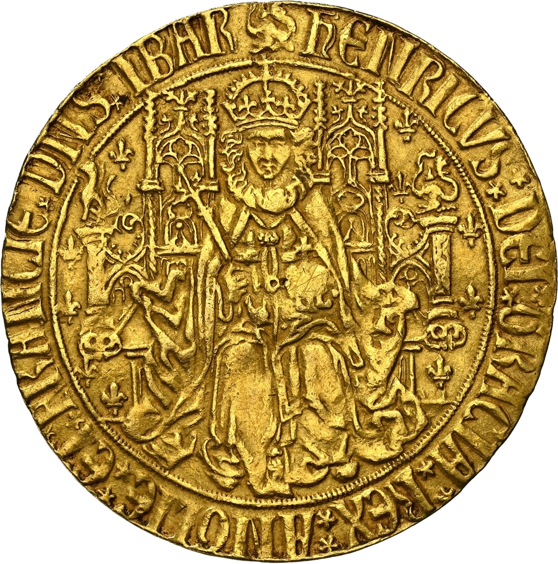 NGC AU | Henry VII (1485-1509), Sovereign, Type III, Spring 1493 ...