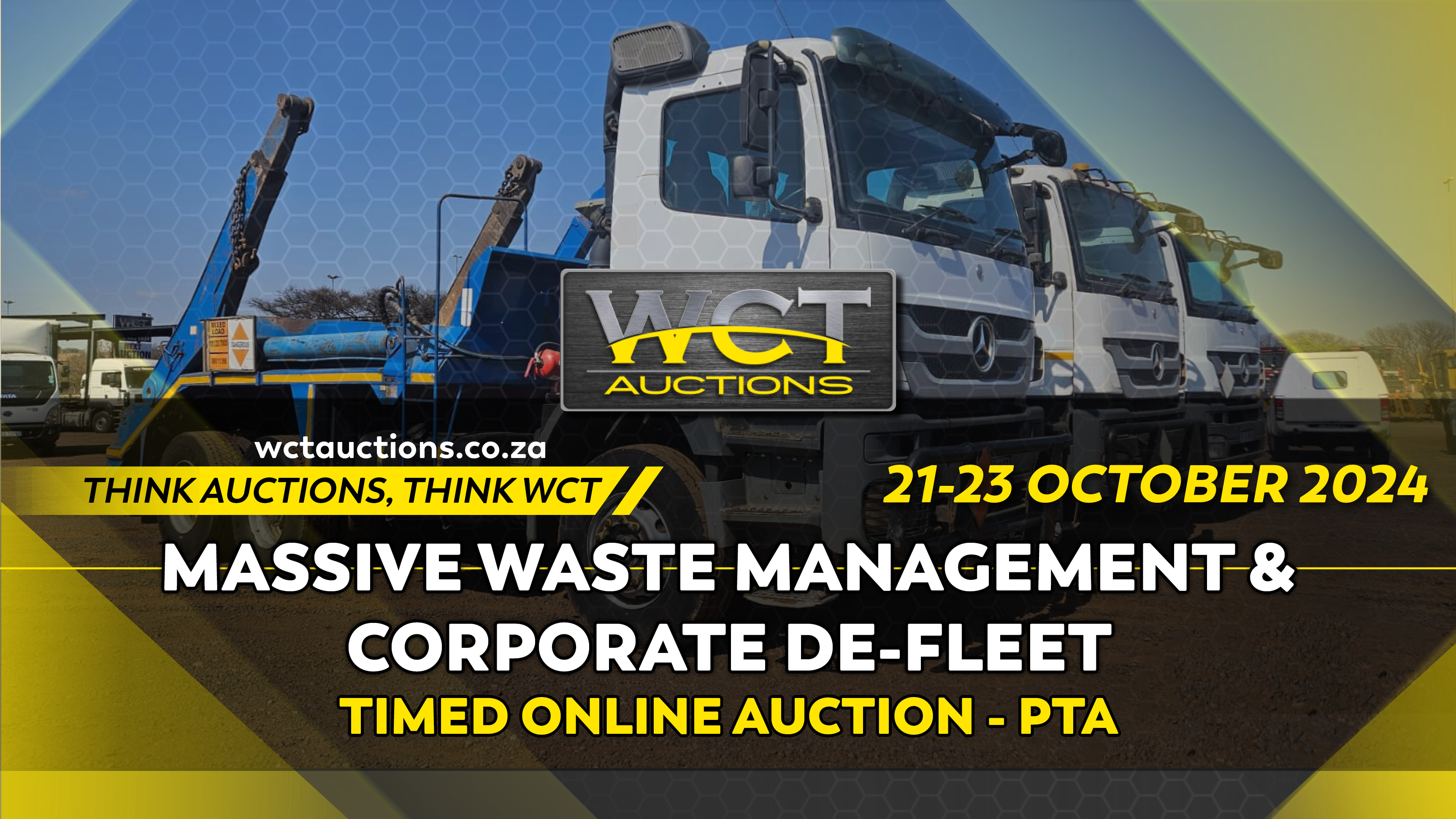 MASSIVE WASTE MANAGEMENT & CORPORATE DE-FLEET TIMED ONLINE AUCTION: 21 ...