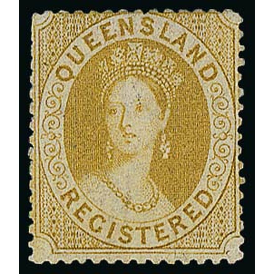 Australian Colonies Queensland 1860-61 watermark Small Star, clean-cut ...