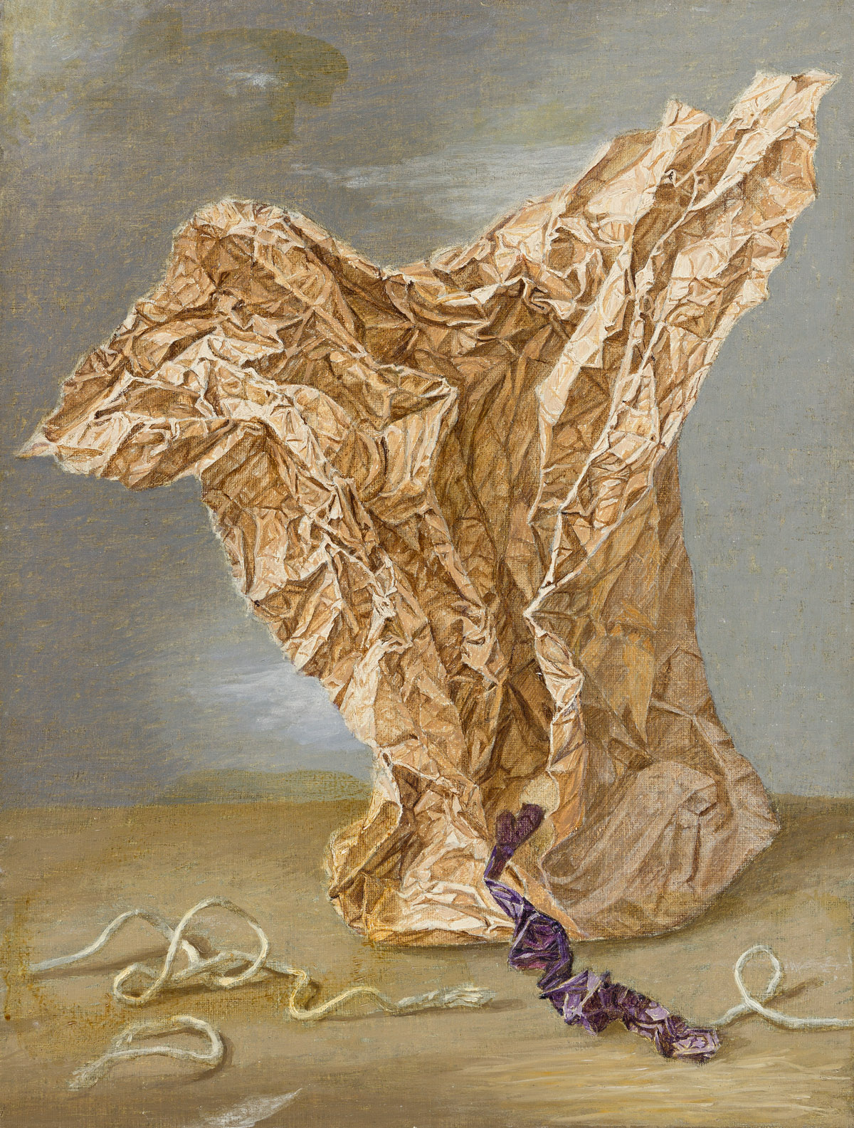 KATHERINE SHUBERT-KUNIYOSHI SCHMIDT (1899-1978) Study of a Brown Paper ...