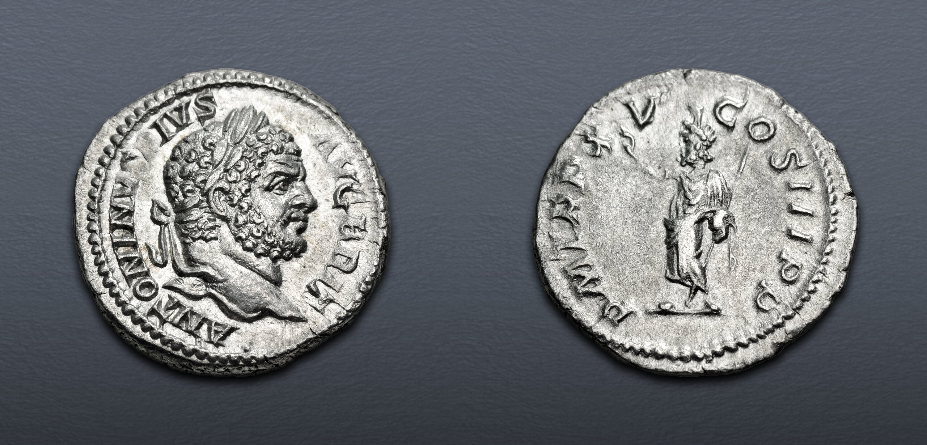 Caracalla. AD 198-217. AR Denarius (18.5mm, 2.84 g, 5h). Rome mint ...