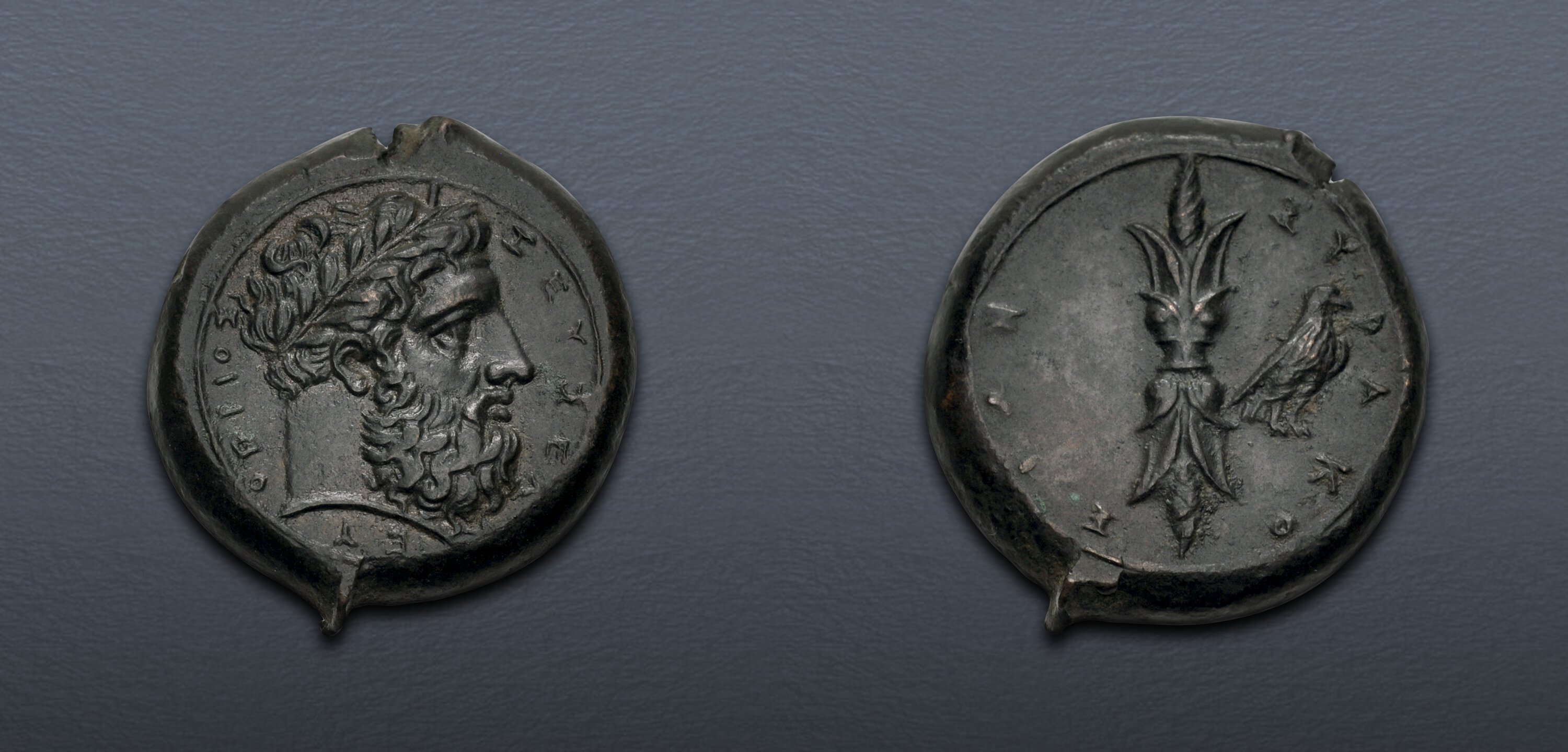 SICILY, Syracuse. Timoleon and the Third Democracy. 344-317 BC. Æ ...