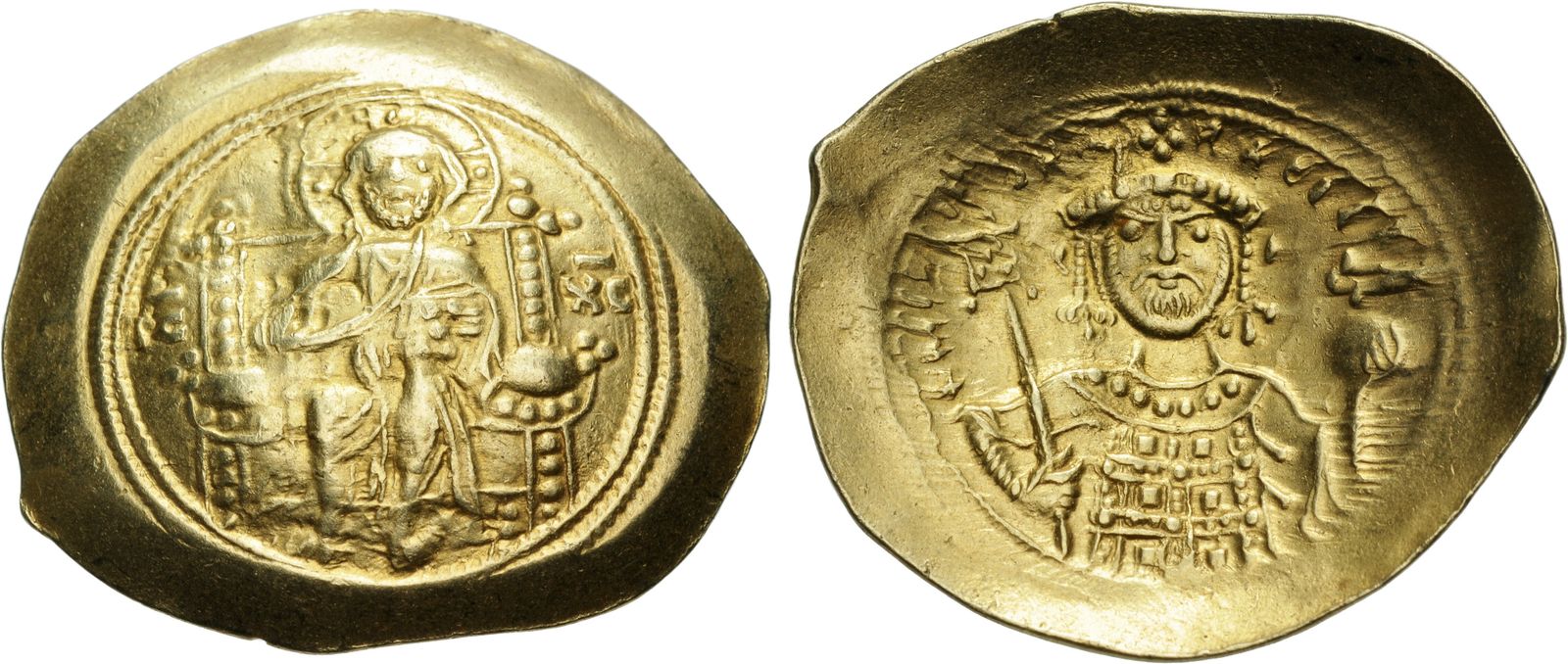 Michael VII Ducas. 1071-1078. EL Histamenon Nomisma (29mm, 4.37 g, 6h ...