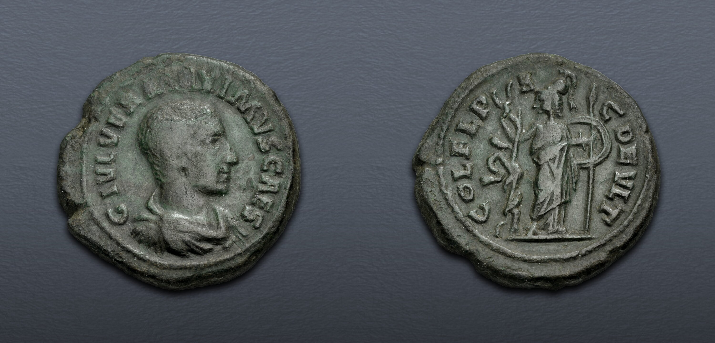 THRACE, Deultum. Maximus. Caesar, AD 235/6-238. Æ Tetrassarion (25mm, 8 ...