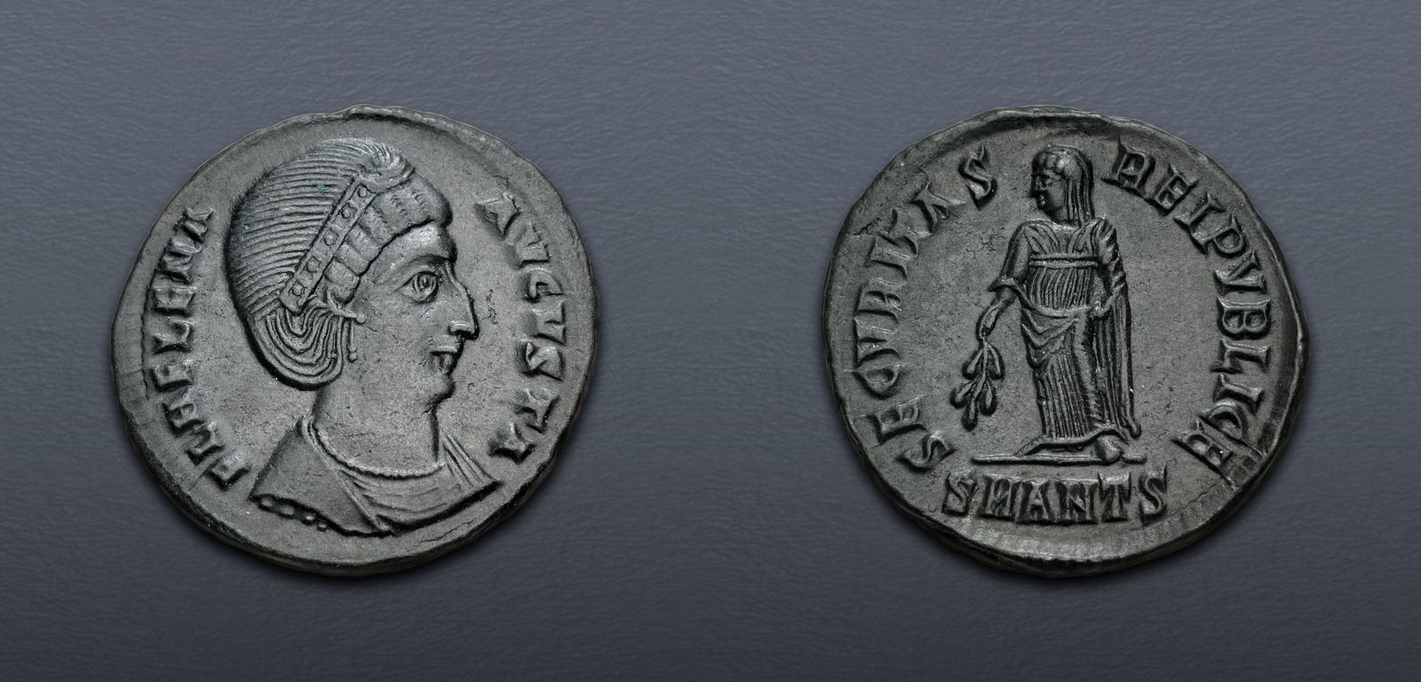 Helena. Augusta, AD 324-328/30. Æ Follis (19.5mm, 3.38 g, 12h). Antioch ...