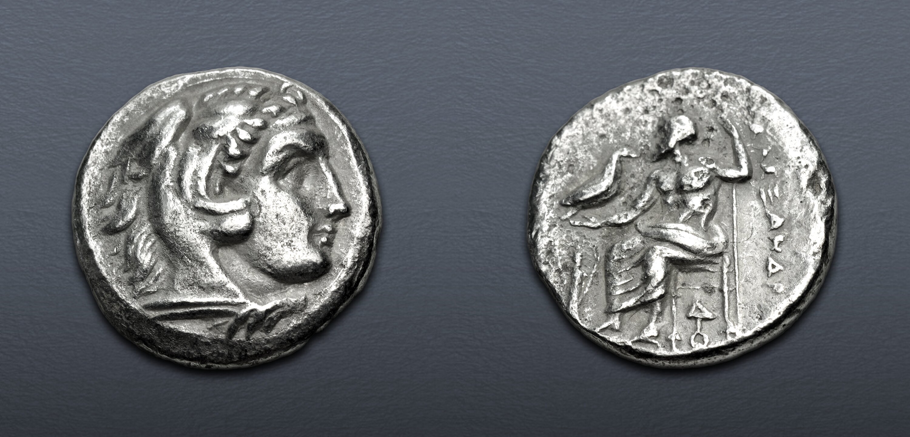 KINGS of MACEDON. Alexander III ‘the Great’. 336-323 BC. AR Drachm (16 ...