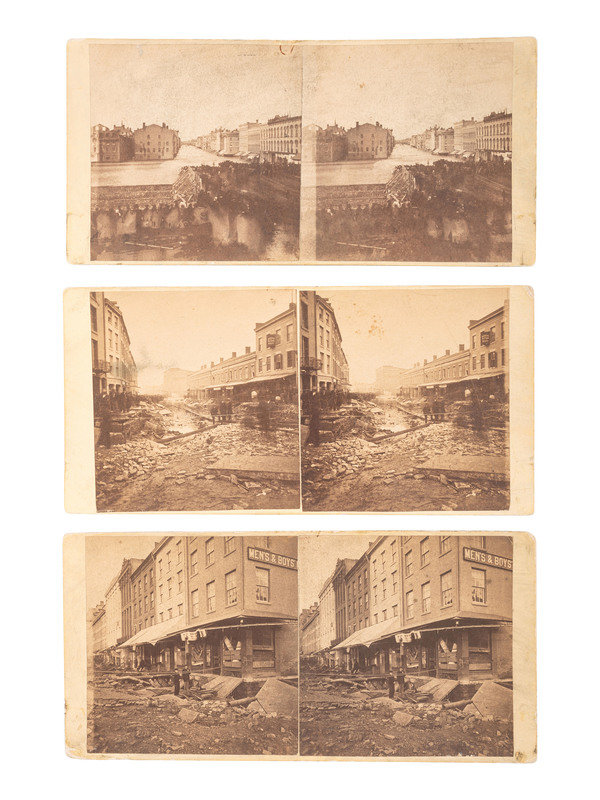 [EARLY PHOTOGRAPHY - STEREOVIEWS]. [KEMPE & GATES, photographers]. A ...