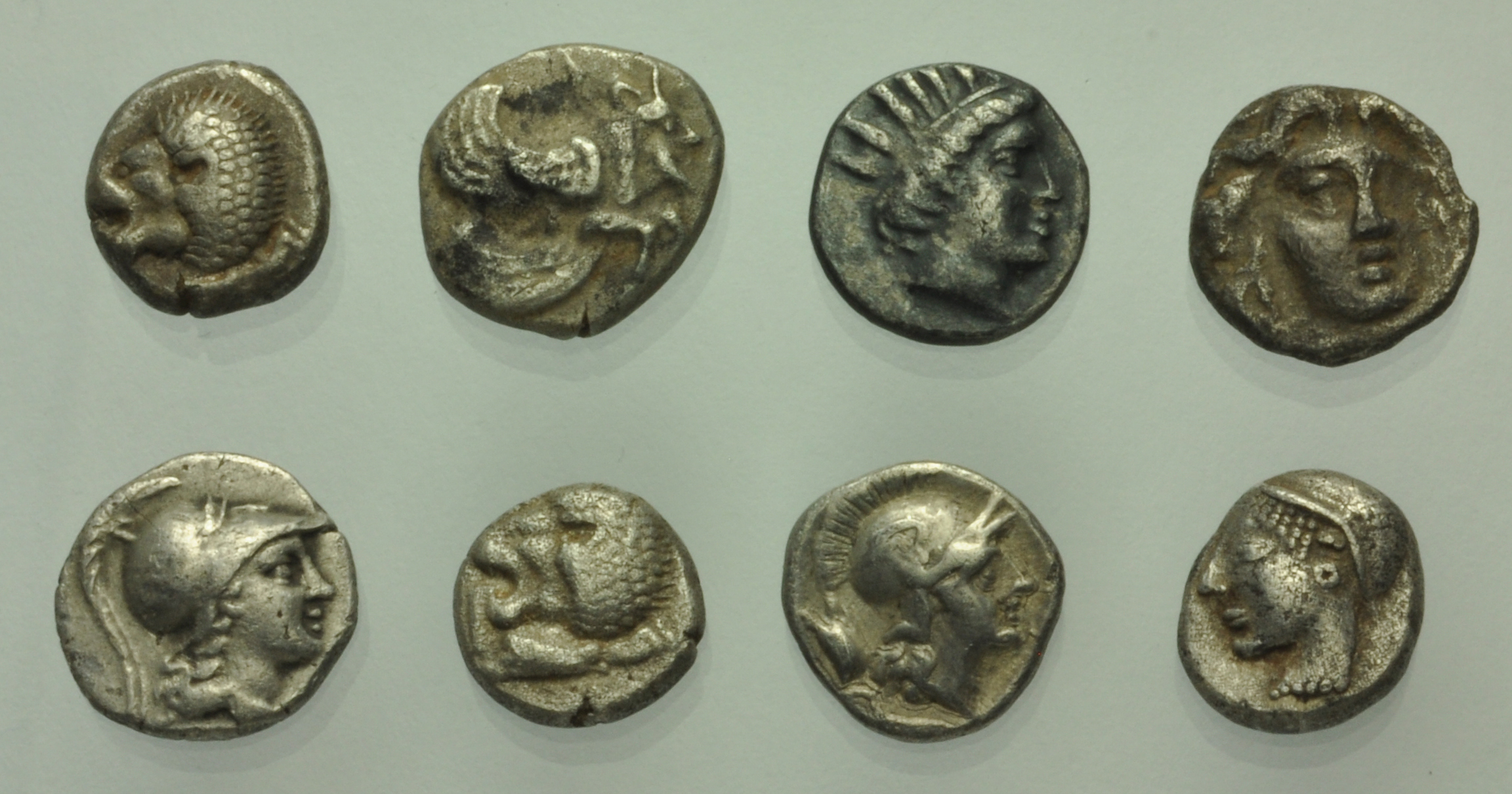 GREEK. Miscellaneous. Lot of nine (9) AR Fractions. | Classical ...