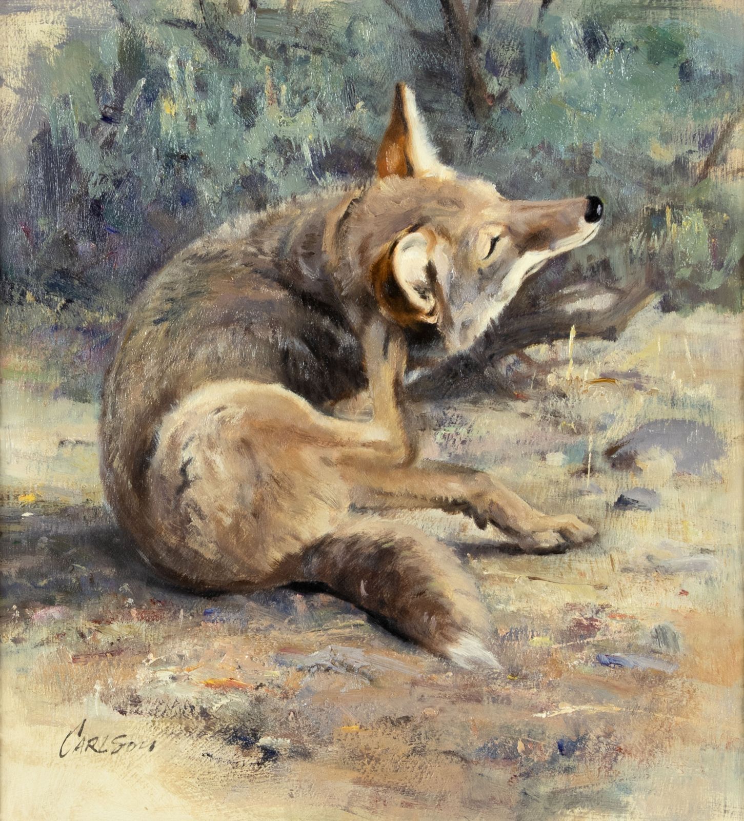 Ken Carlson (1937- ), Starting from Scratch | Jackson Hole Art Auction LLC