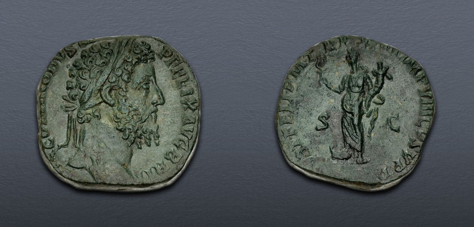 Commodus. AD 177-192. Æ Sestertius (27mm, 22.26 g, 11h). Rome mint ...