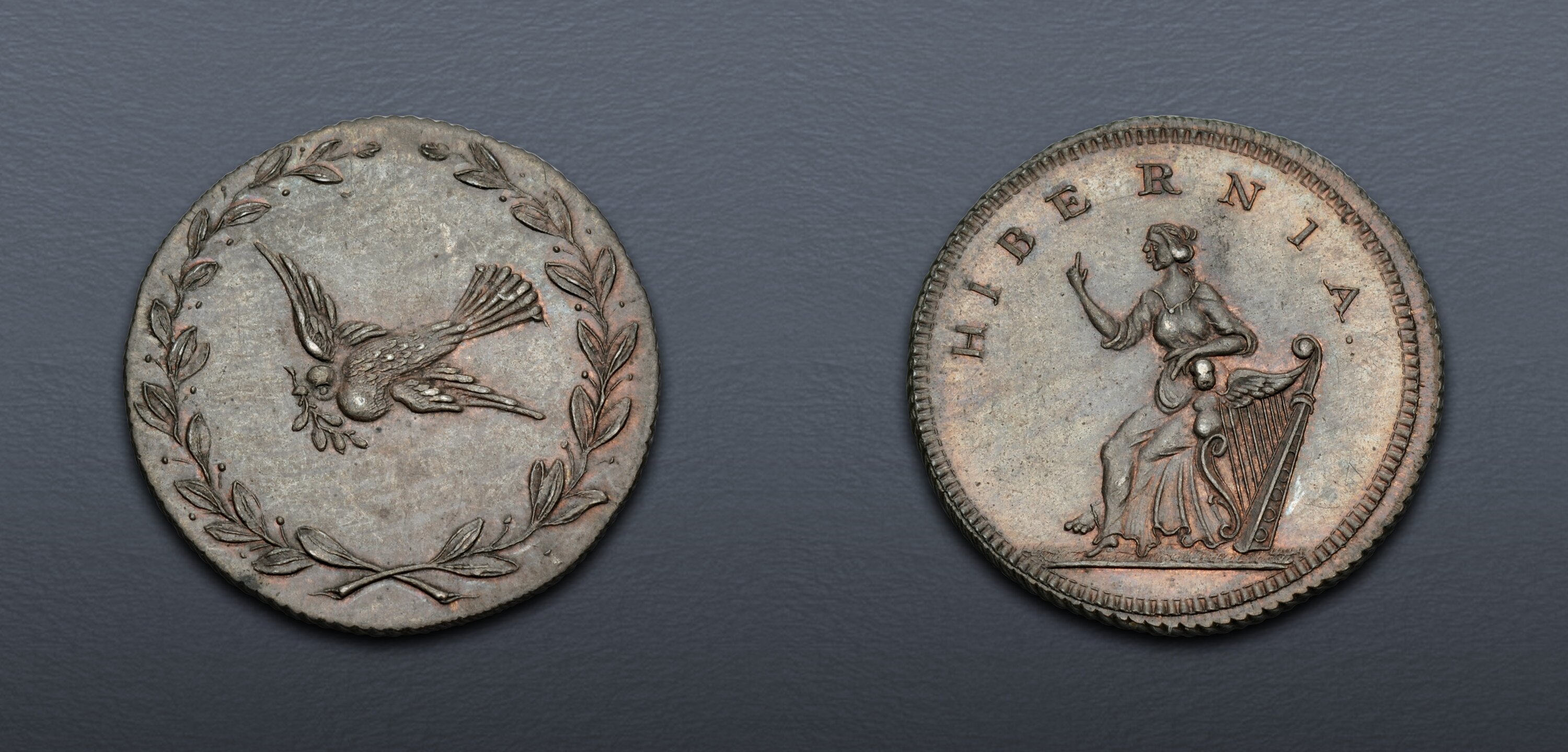 CONDER TOKENS, Ireland. Dublin. Miscellaneous. CU Farthing Token (22mm ...