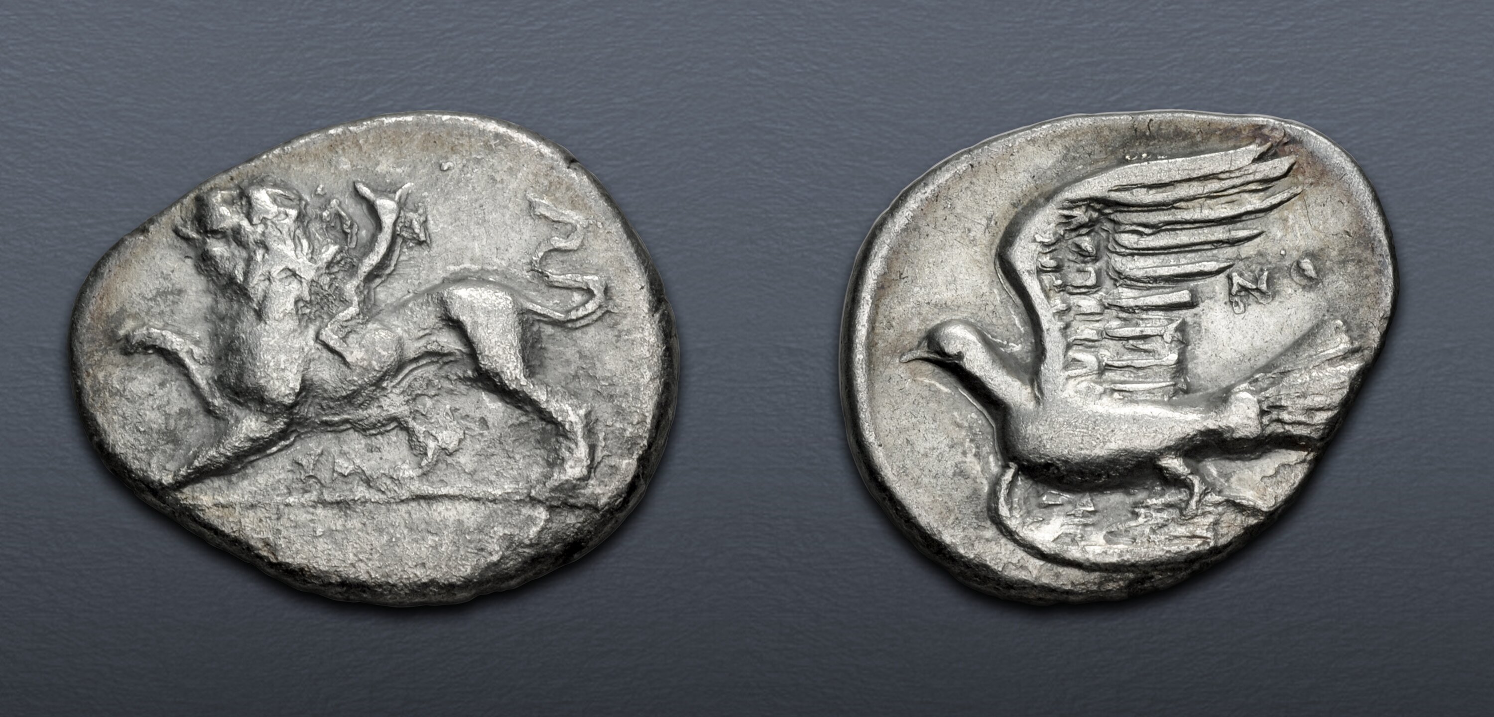 SIKYONIA, Sikyon. Circa 330/20-280 BC. AR Triobol – Hemidrachm (17.5mm ...