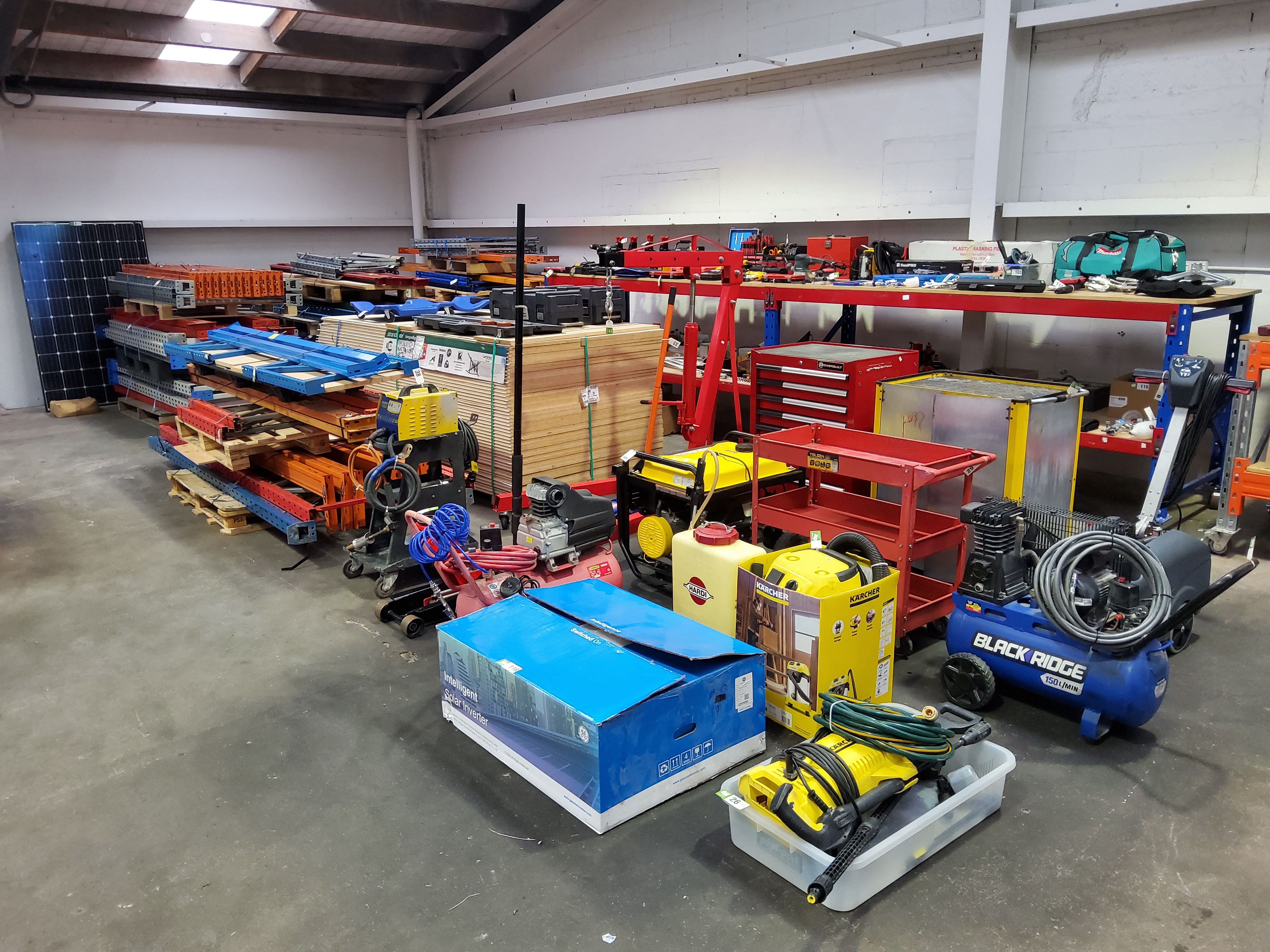 Industrial Racking, Power & Hand Tools, Timber, Building Supplies ...