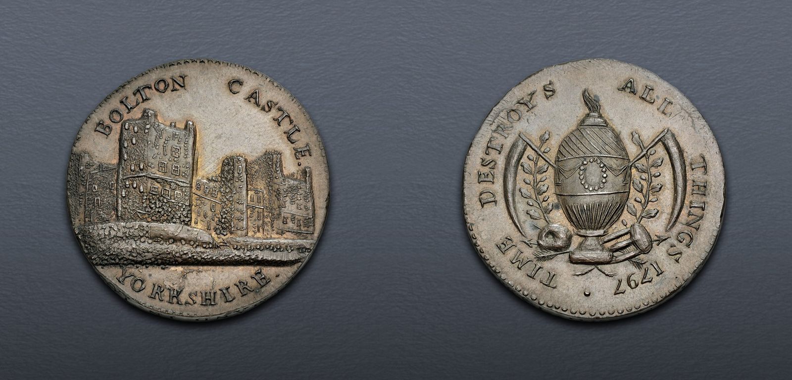 CONDER TOKENS, Yorkshire. Bolton. CU Penny Token (35mm, 27.71 g, 6h ...