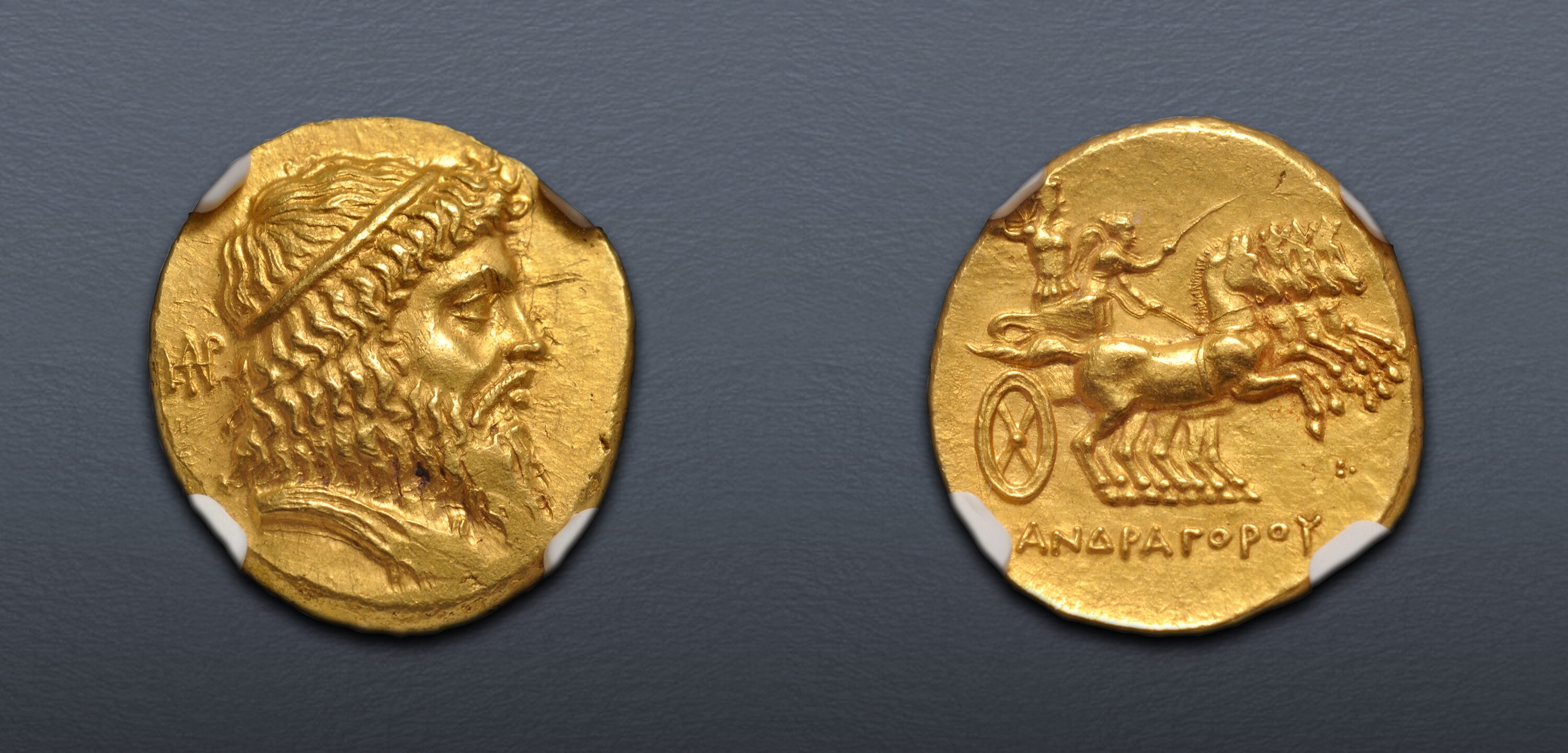 SELEUKID EMPIRE. Andragoras. Seleukid governor, circa 280-275 BC. AV ...