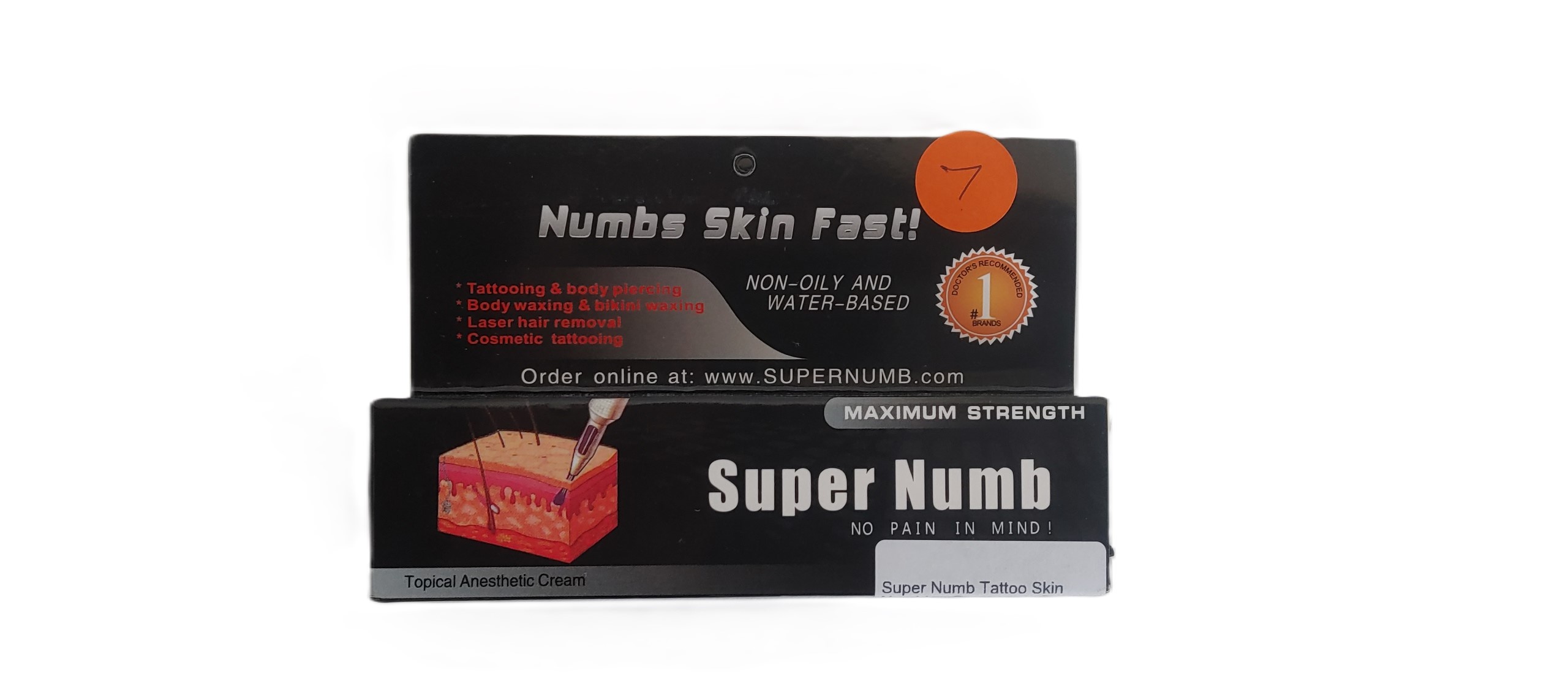 Super Numb Tattoo Skin Numbing Cream A D Aftercare ointment 30G Fougera ...