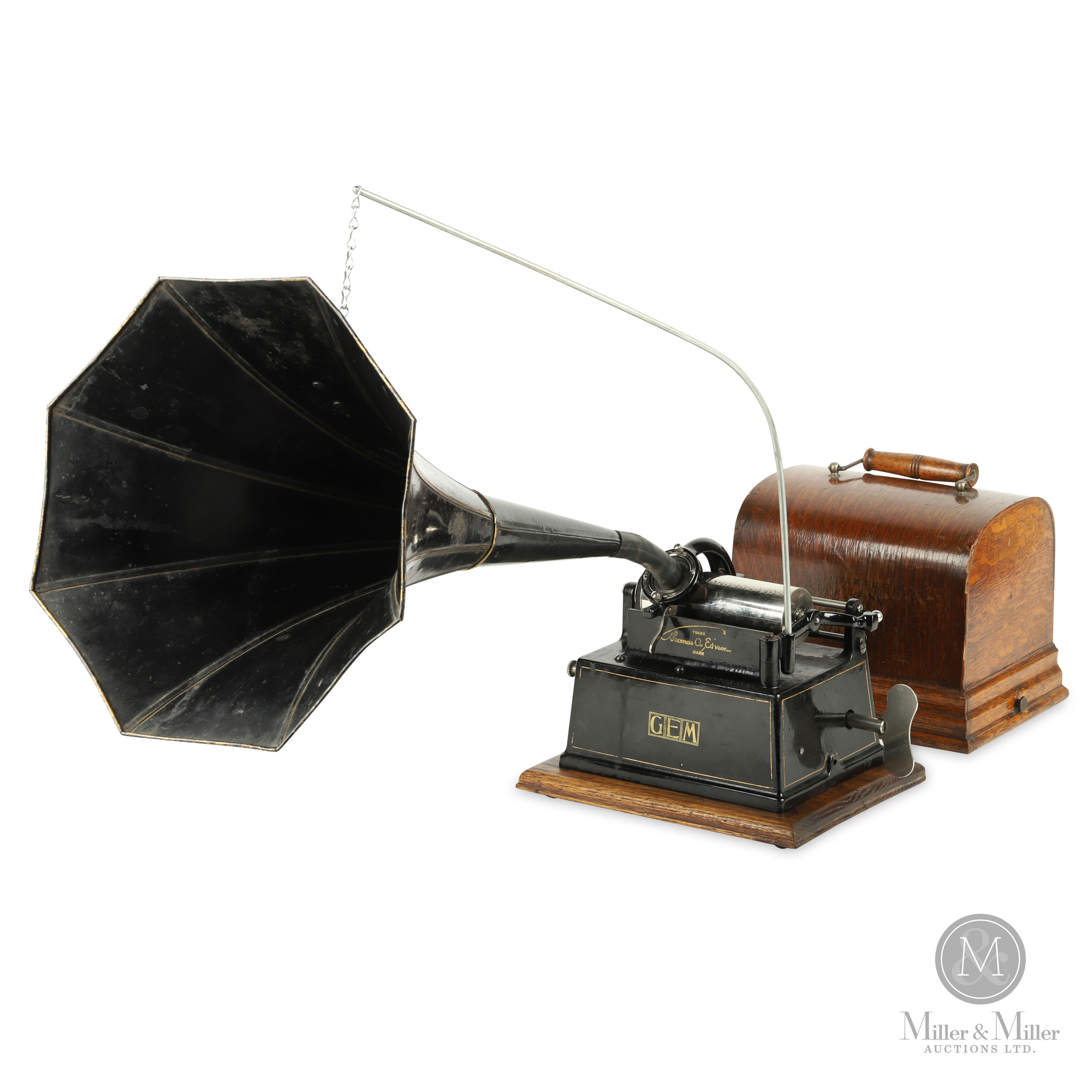 Edison Model A Gem Cylinder Phonograph | Barnebys